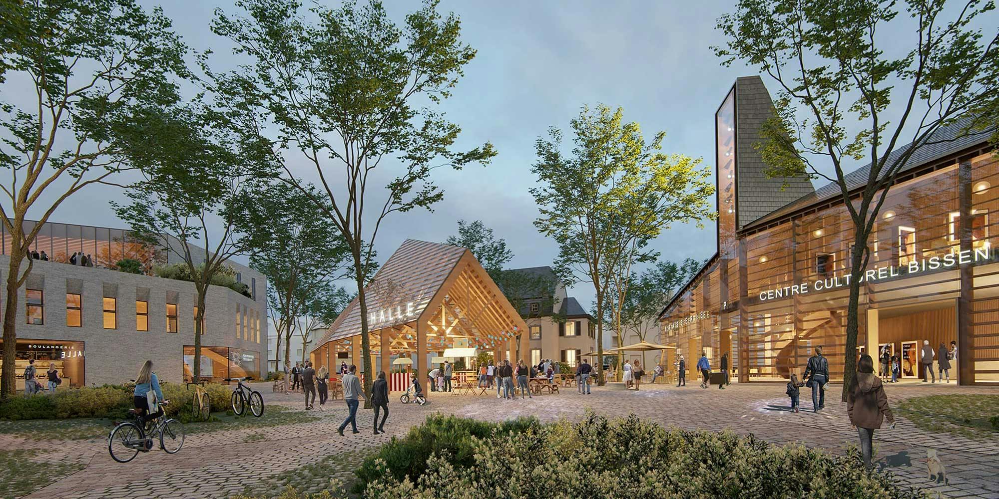 Neugestaltung Place de l’Immigration in Bissen (LU) - competitionline