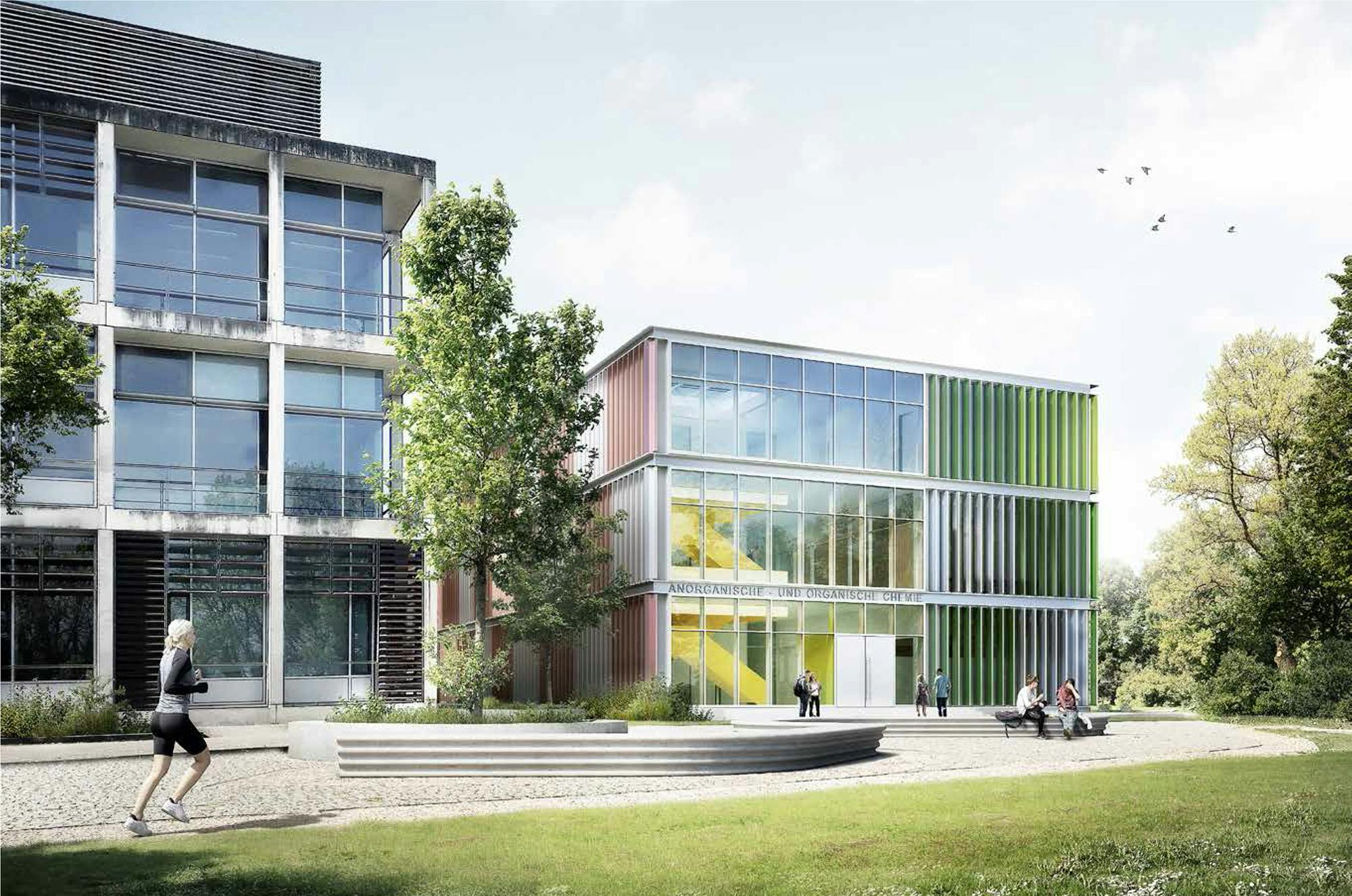 Planung eines Laborgebäudes für die Institute Organische und ...