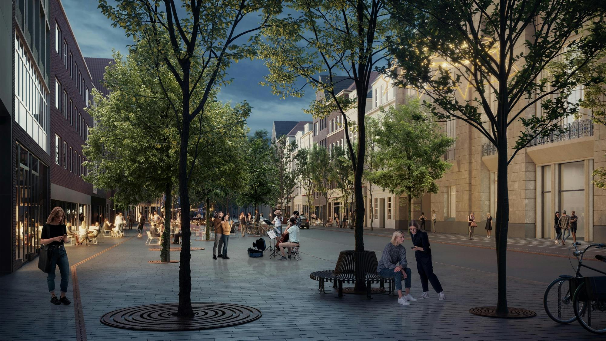 1. Preis : Neugestaltung der Beckergrube in Lübeck - competitionline