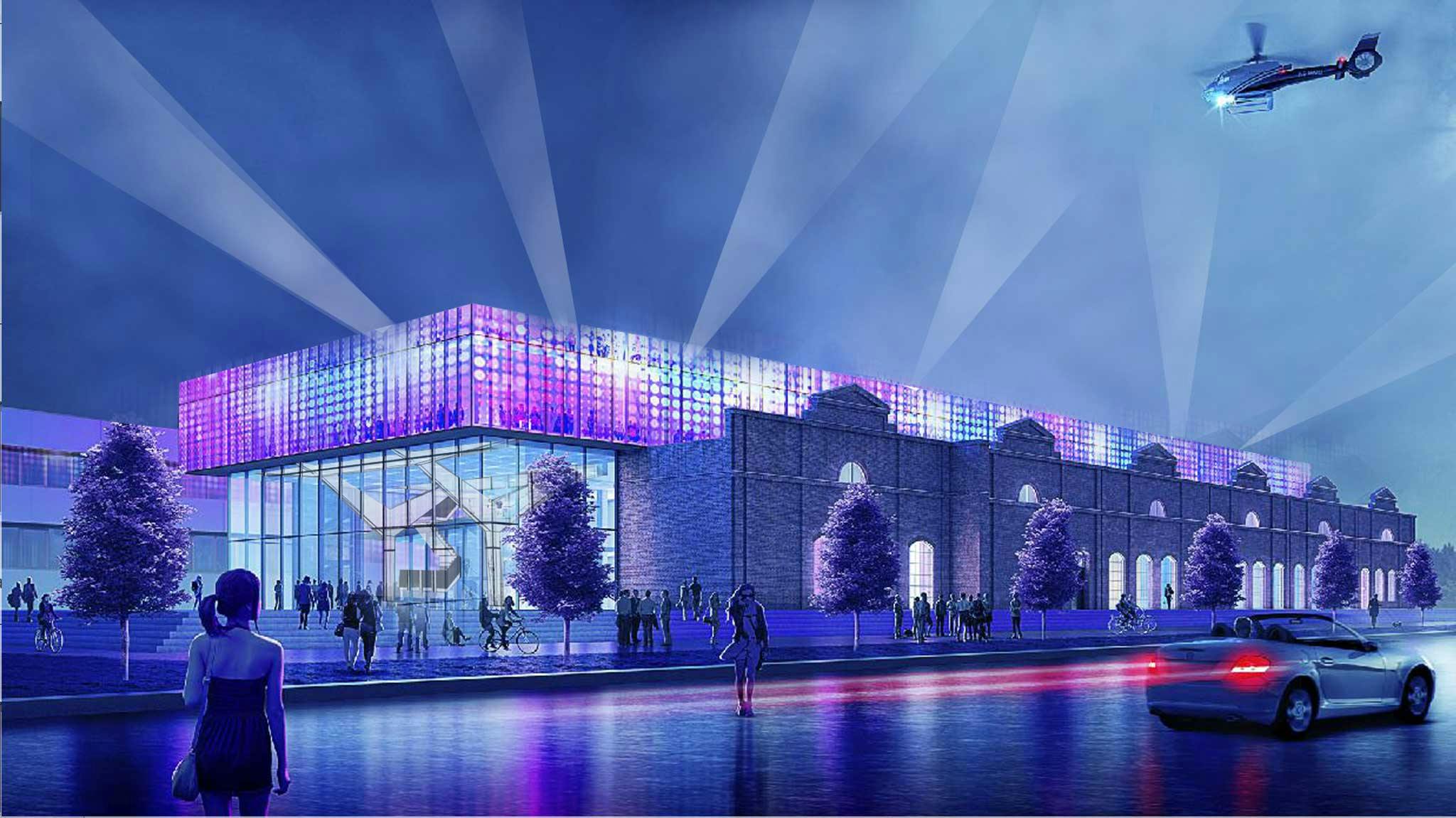 Ein 2. Preis : Kulturraffinerie K714 - Neubau einer Veranstaltungshalle ...