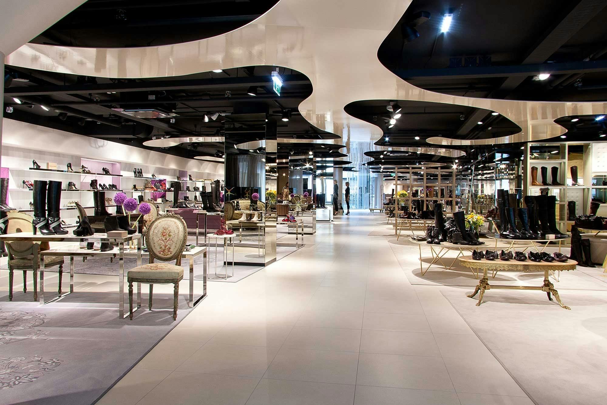 "The 6th floor" Shoeshop Steffl Wien