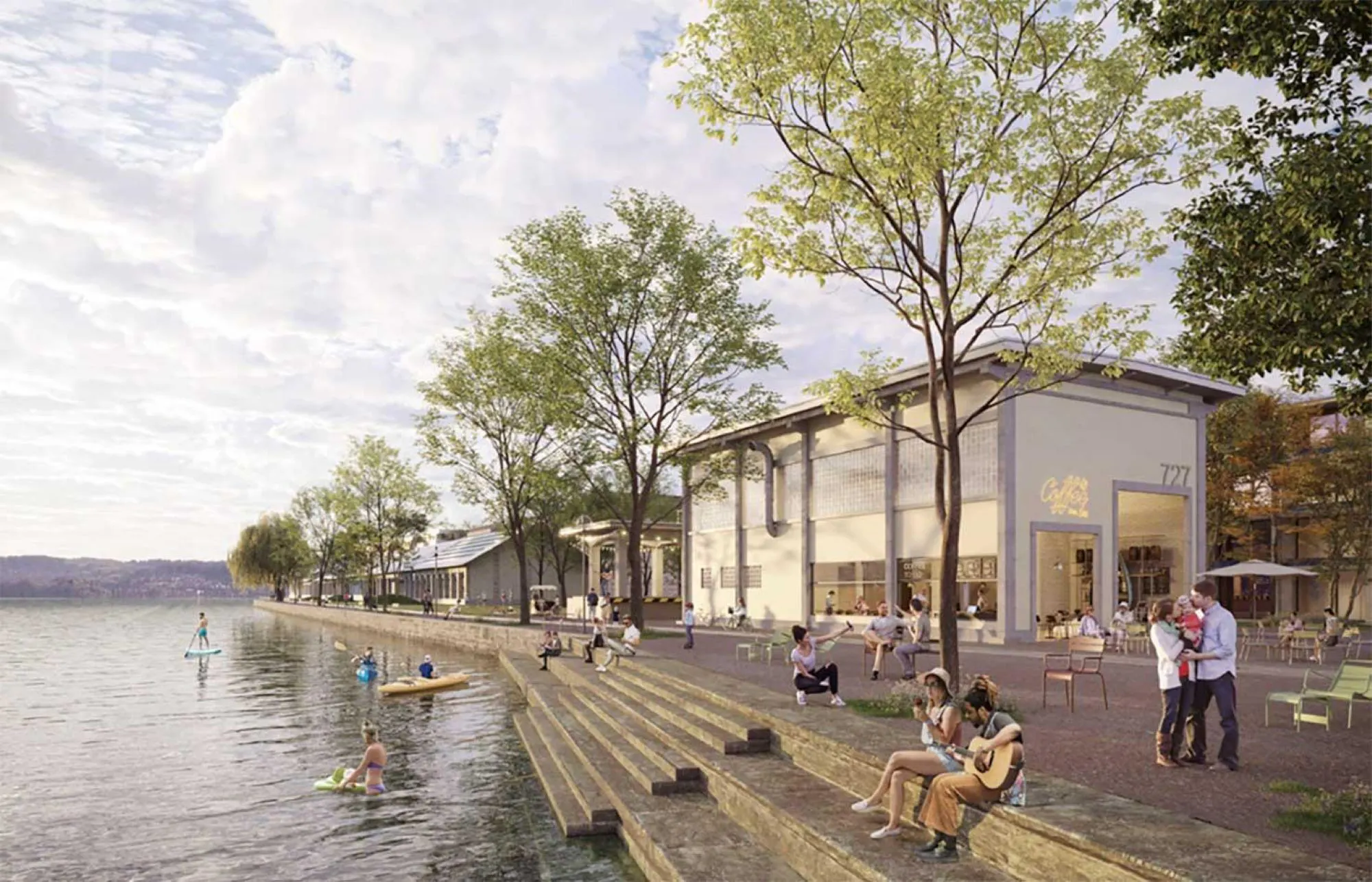 5. Rang : Gestaltung Seeuferpark im CU-Areal in Uetikon am See (CH ...
