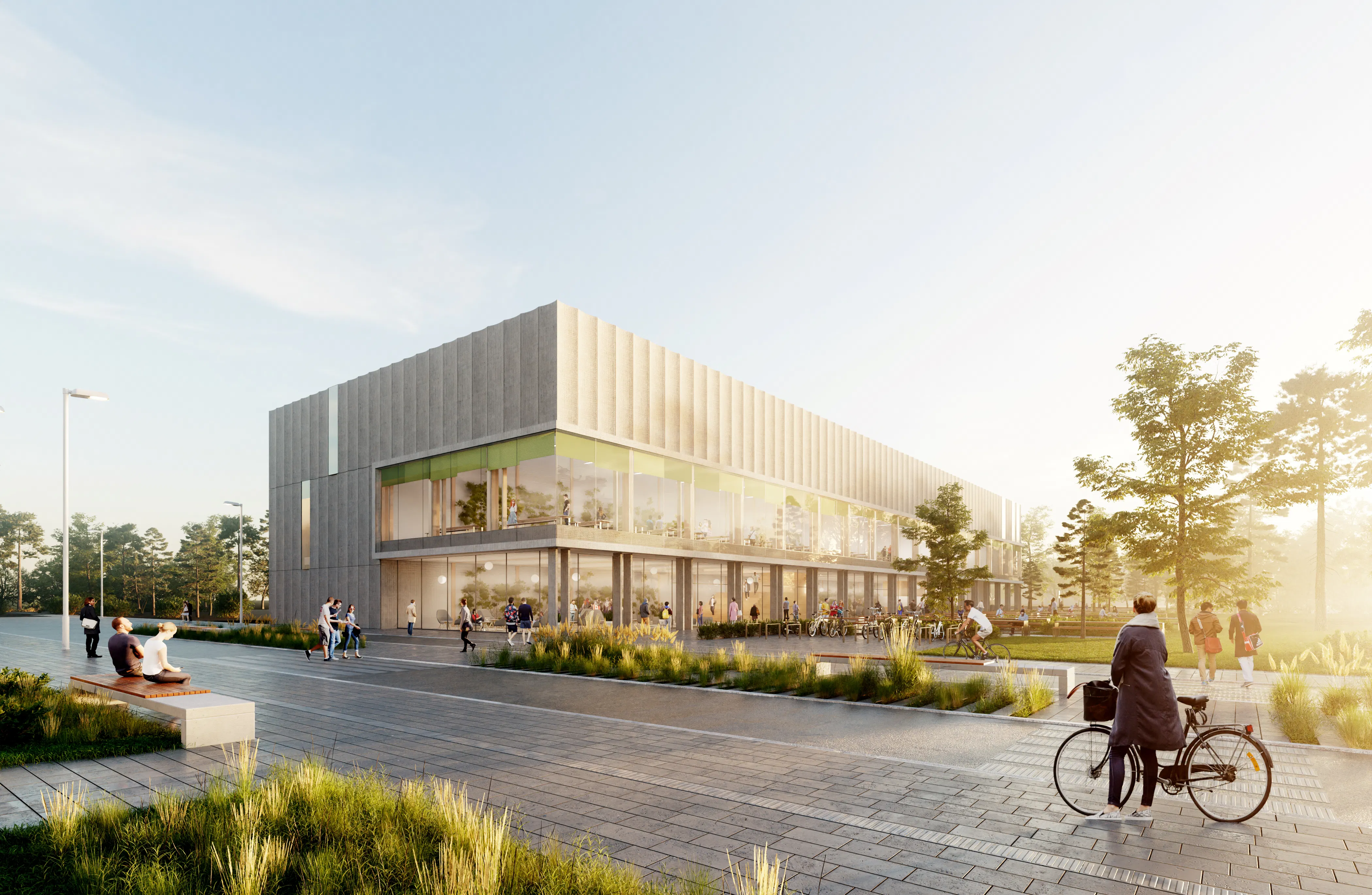 Neubau Zentralmensa Campus Kultur- und Geisteswissenschaften der Justus ...