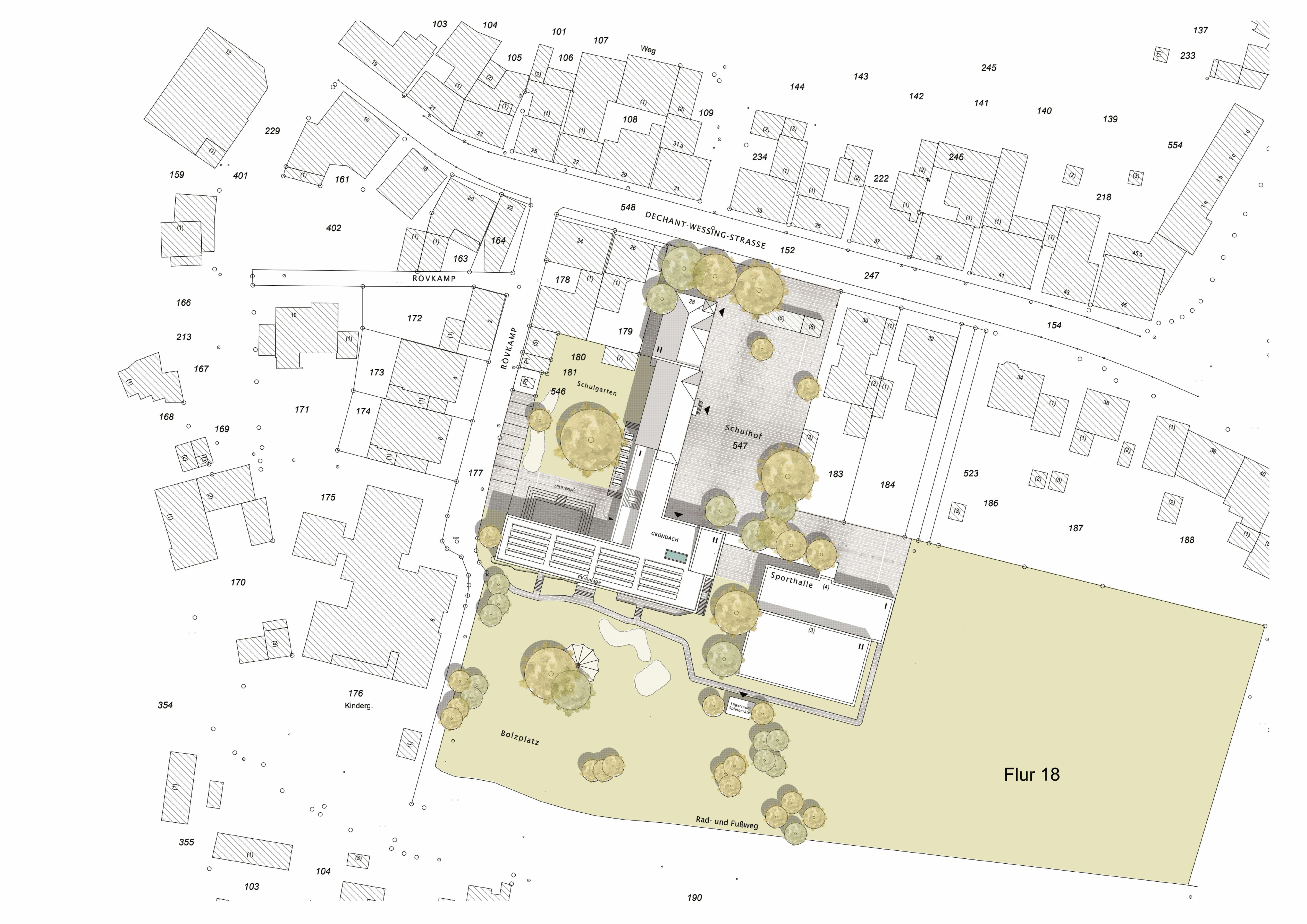 1. Preis : Umbau und Erweiterung der Dechant-Wessing-Grundschule in ...