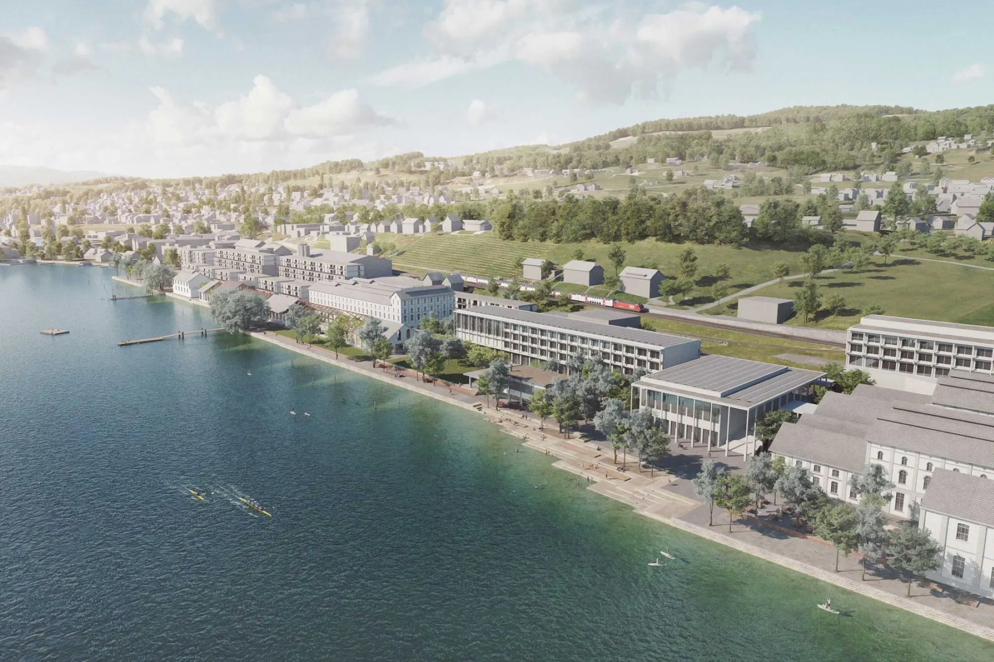 1. Rang : Gestaltung Seeuferpark im CU-Areal in Uetikon am See (CH ...