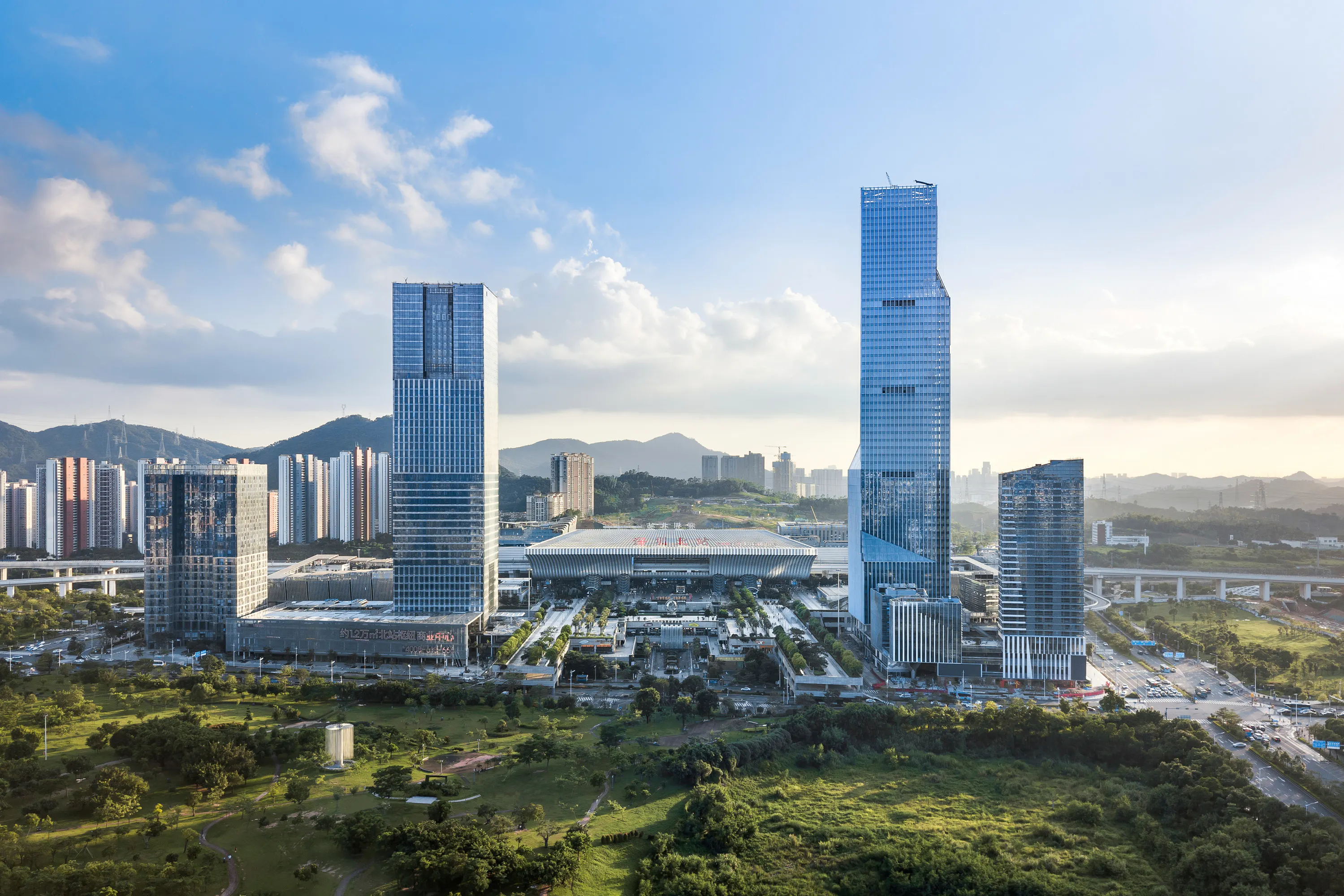 Shenzhen North Railway Station Towers