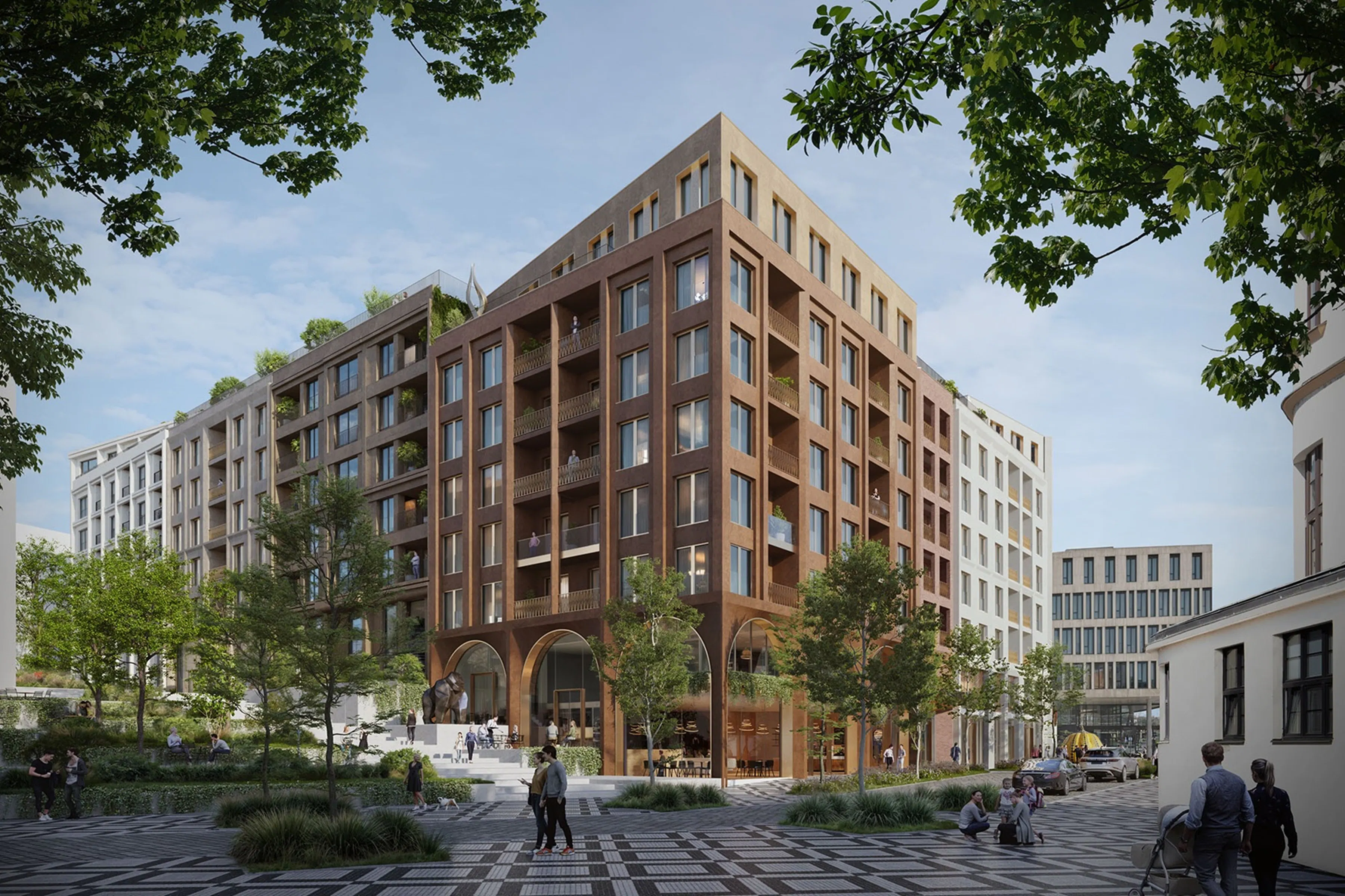 4. Preis : Architectural design for the development site Florenc21 ...