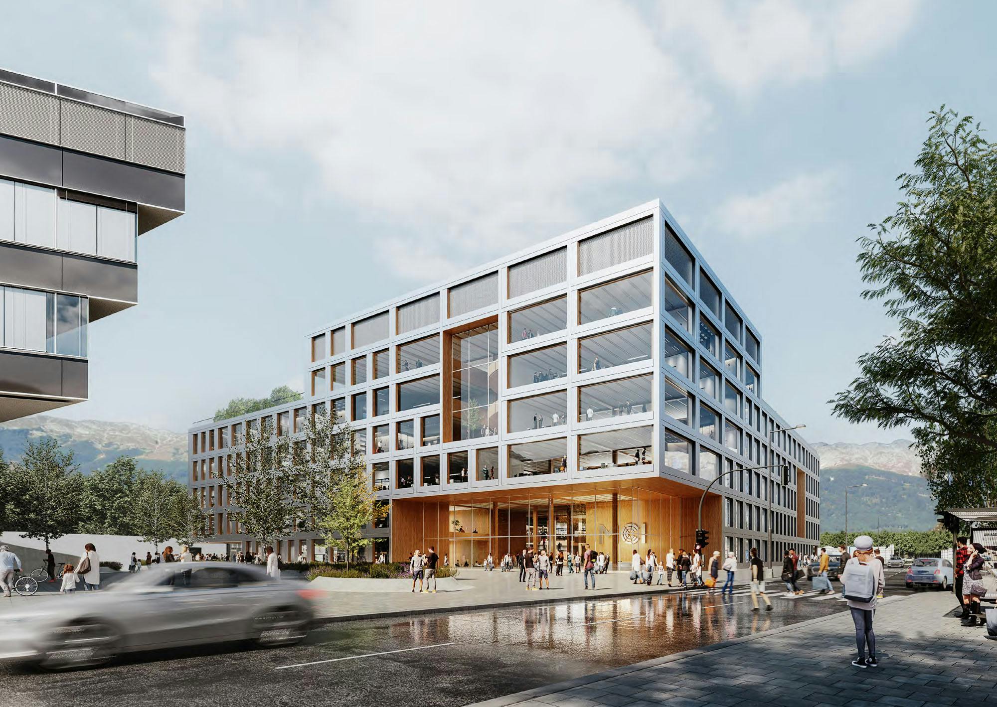 2. Rang : Neubau MCI Campus in Innsbruck (AT) - competitionline