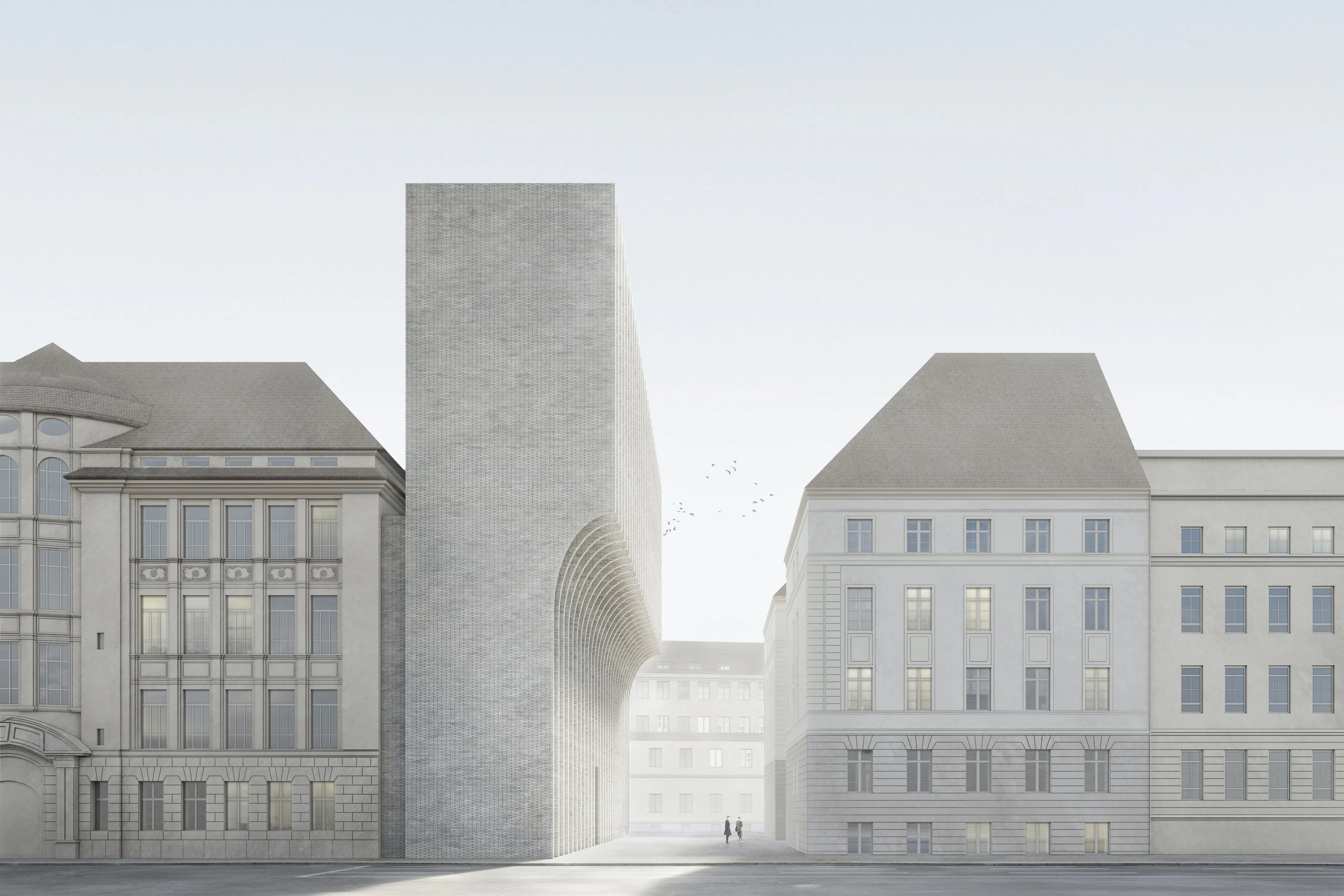 Entwicklung einer Eingangssituation und Neubau eines Forschungsgebäudes ...