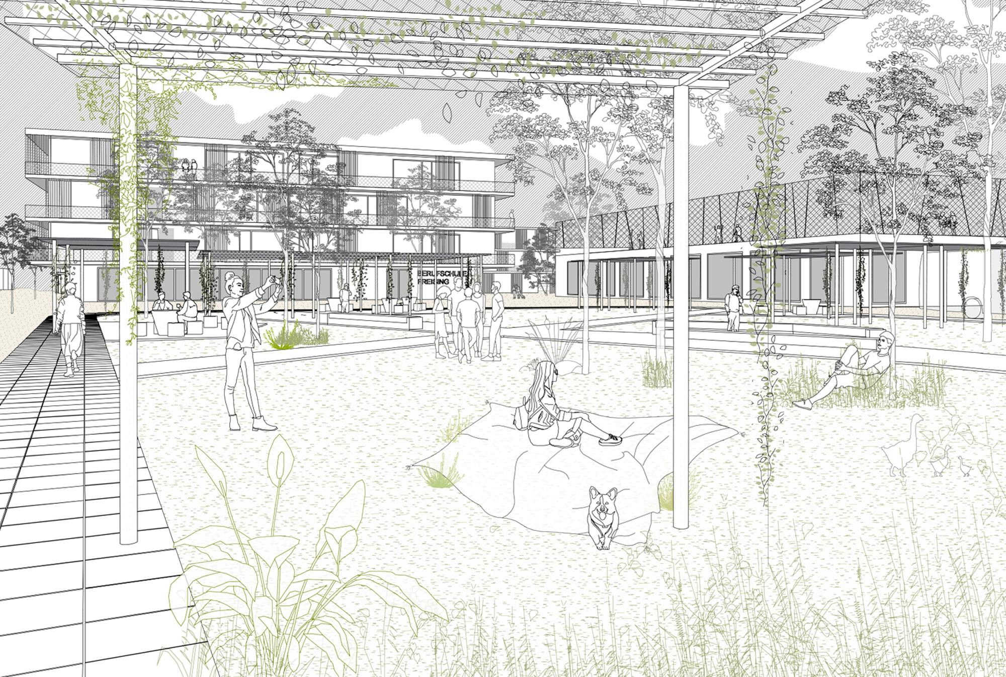 Preis : Neubau des Staatlichen Beruflichen Schulzentrums in Freising ...