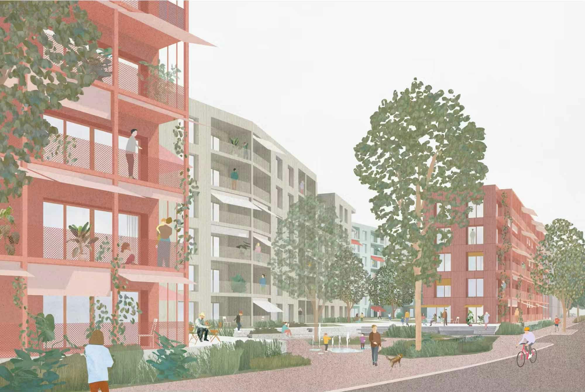 Städtebauliche Entwicklung Wohnquartier Hans-Böckler-Straße in Düsseldorf-Golzheim - competitionline