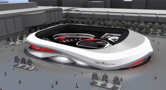 Der Audi Ring auf der IAA