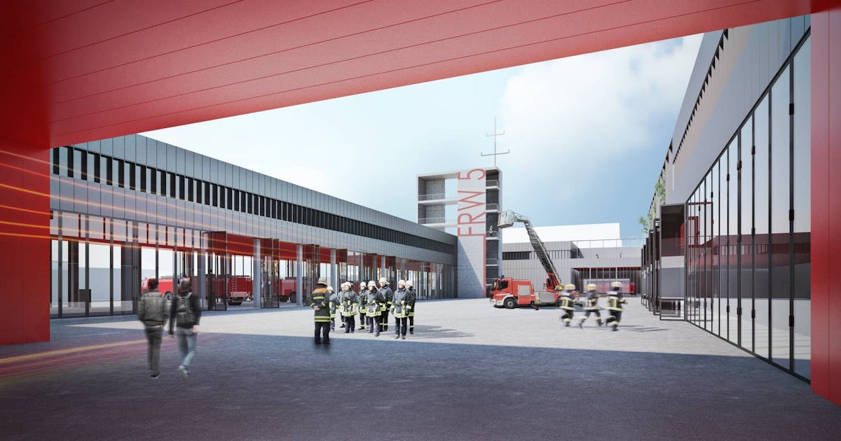 Anerkennung : Neubau der Feuer- und Rettungswache 5 Anerkennung : Neubau der Feuer- und Rettungswache 5