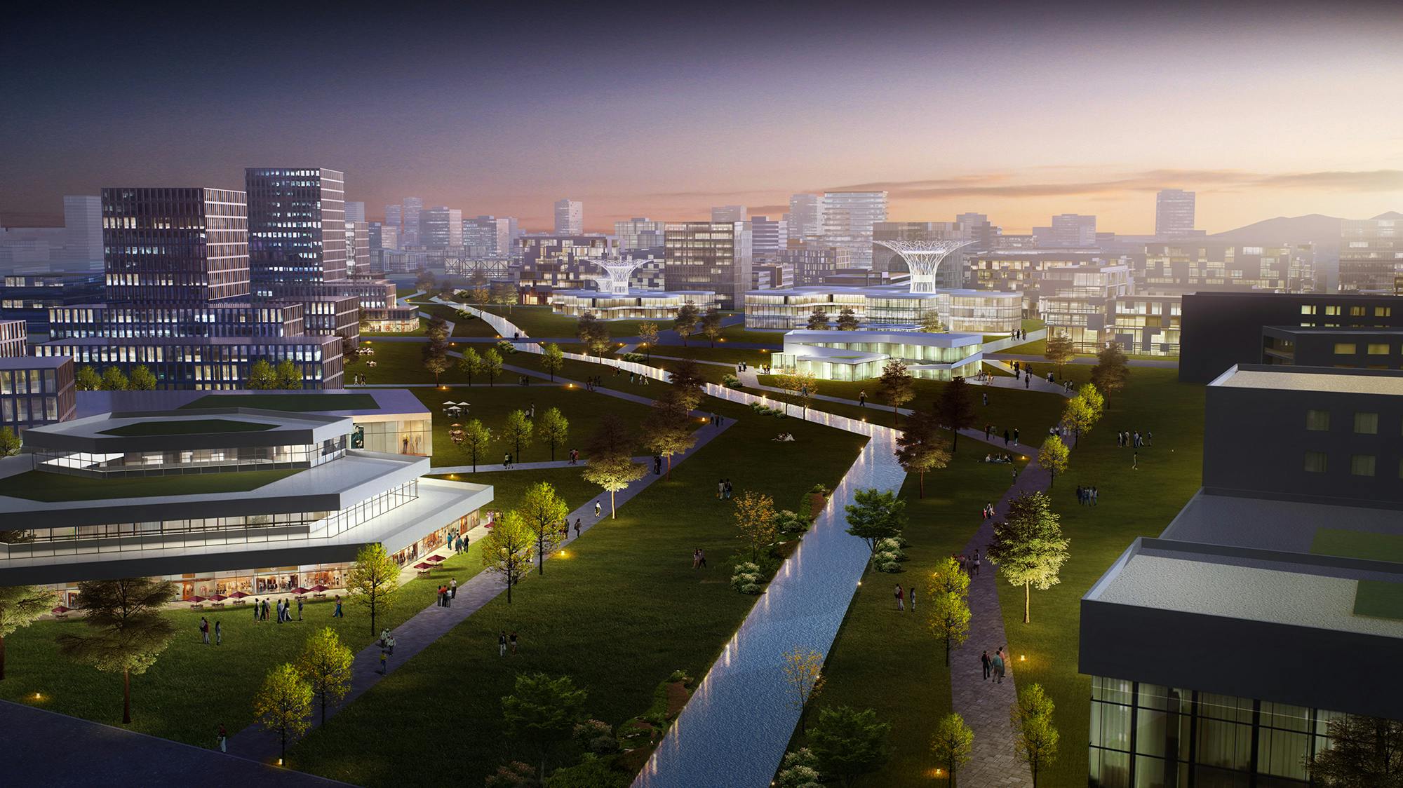 2. Preis : International Competition for Urban Design of Campus City ...