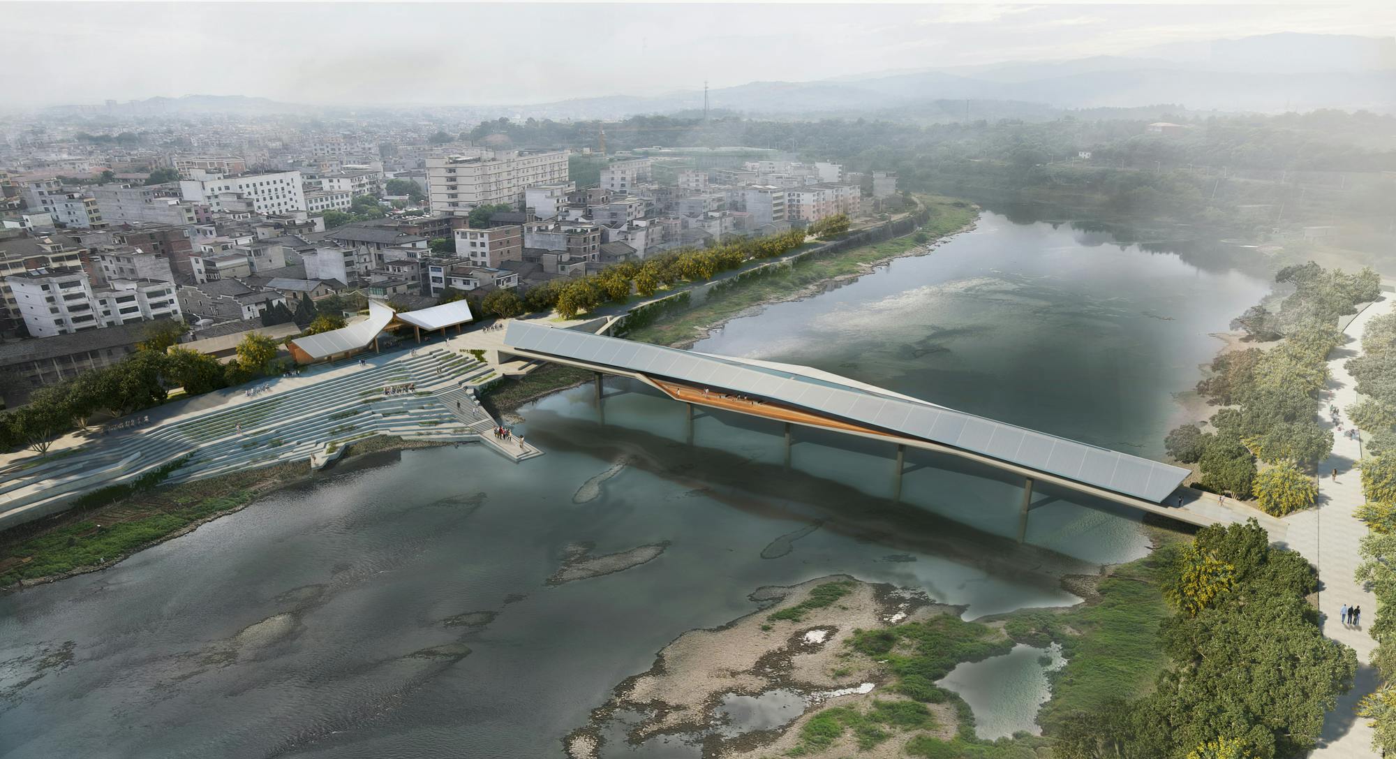 „BRIDGING“ Yongxin Old City Wenxing Bridge in Yongxin (CN ...