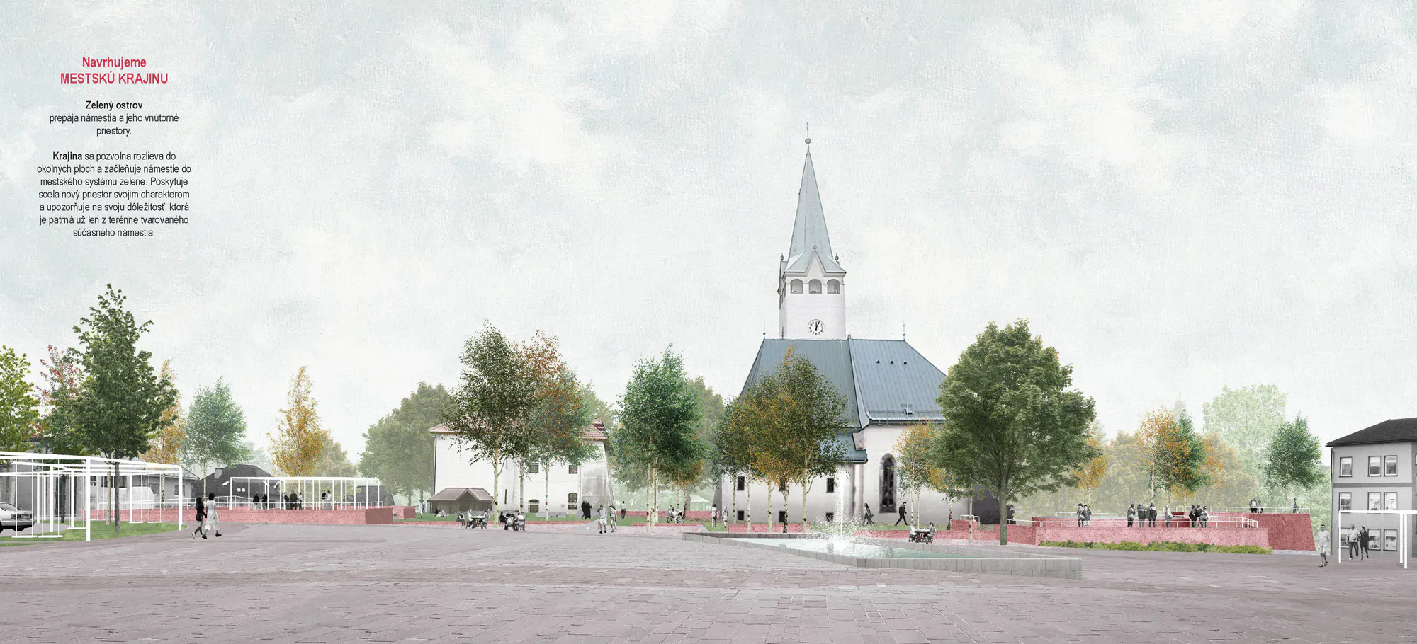 Umgestaltung Schlossplatz in Stropkov (SK) - competitionline
