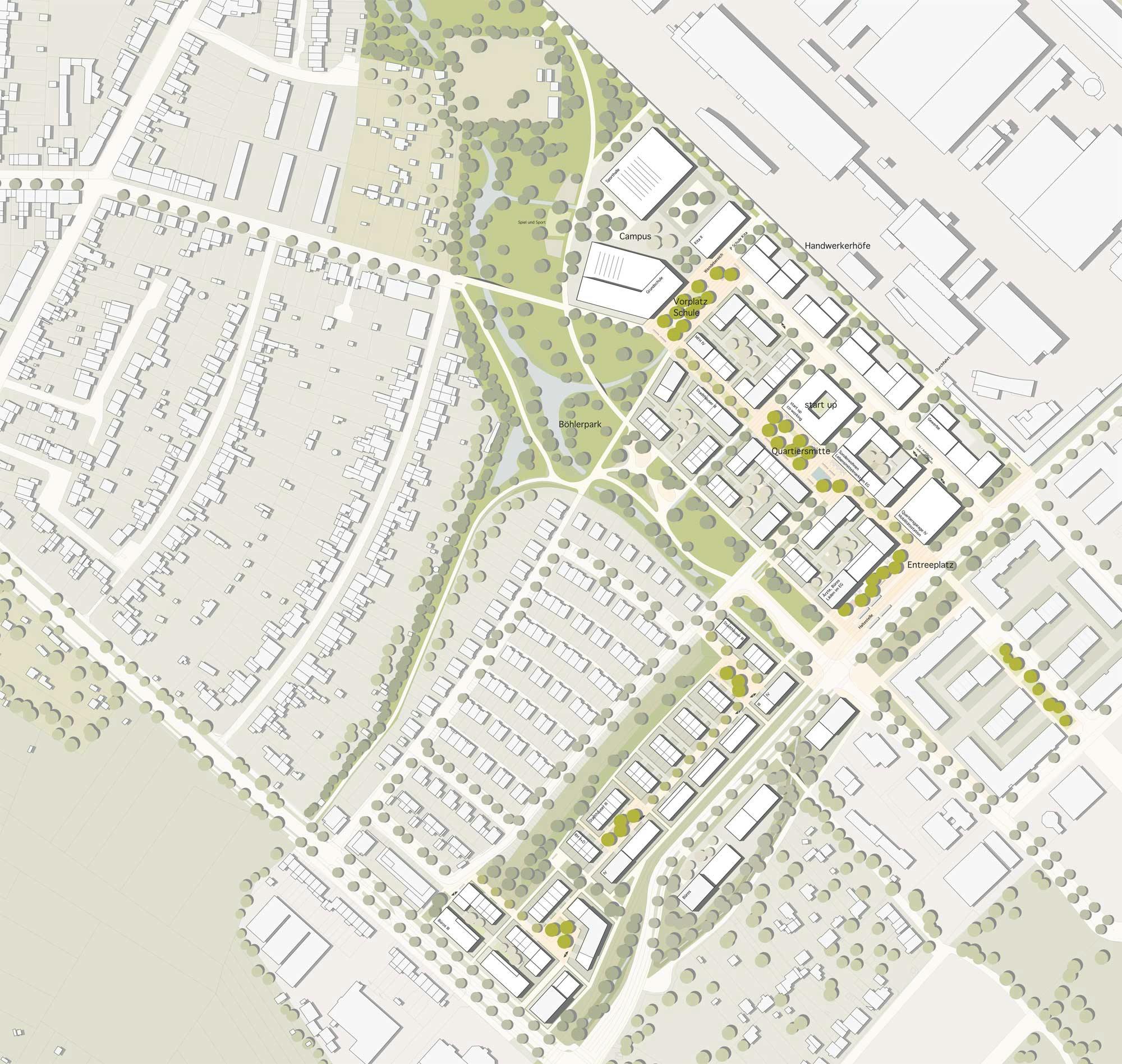 2. Preis : Entwicklung des „Areal Böhler 2“ in Meerbusch - competitionline