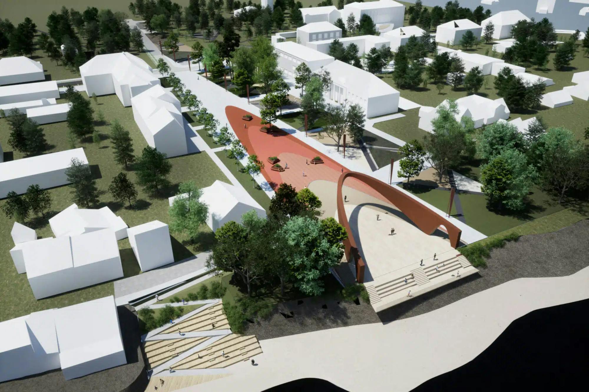 Neugestaltung Stadtzentrum Kallaste / Kallaste linnakeskuse avaliku ...