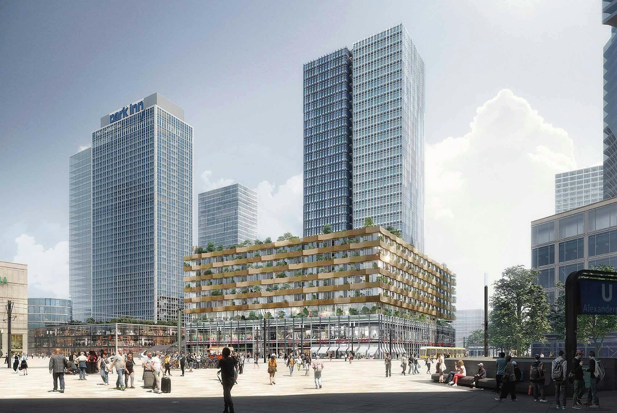 Hochhaus am Alexanderplatz Baufeld D3 in Berlin - competitionline