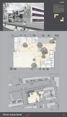 3. Preis Erweiterungsbau für die Zürich-Schule (Gr...competitionline