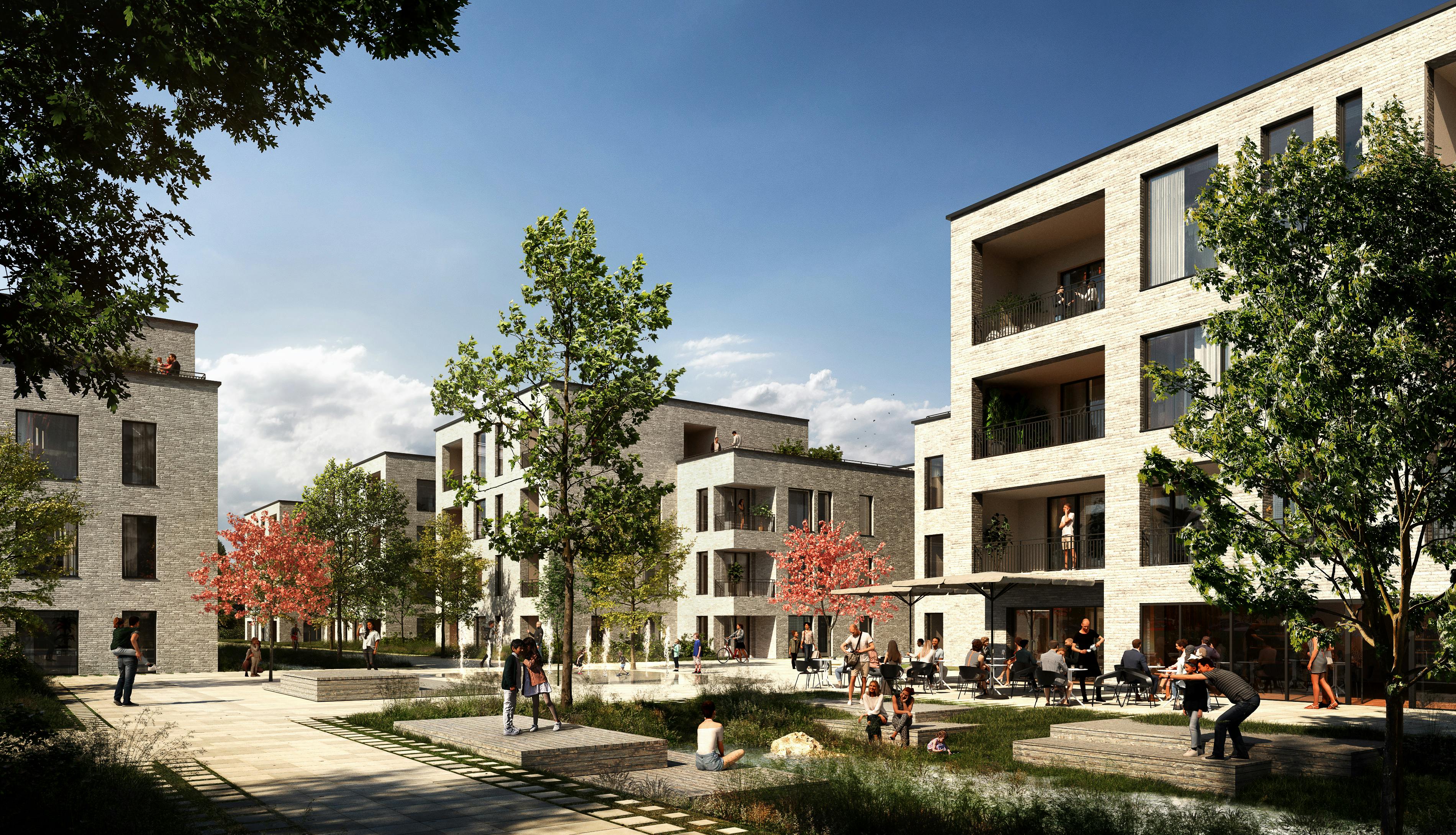 1. Preis : Entwicklung des ehemaligen WVD-Geländes – CISPA-Village ...