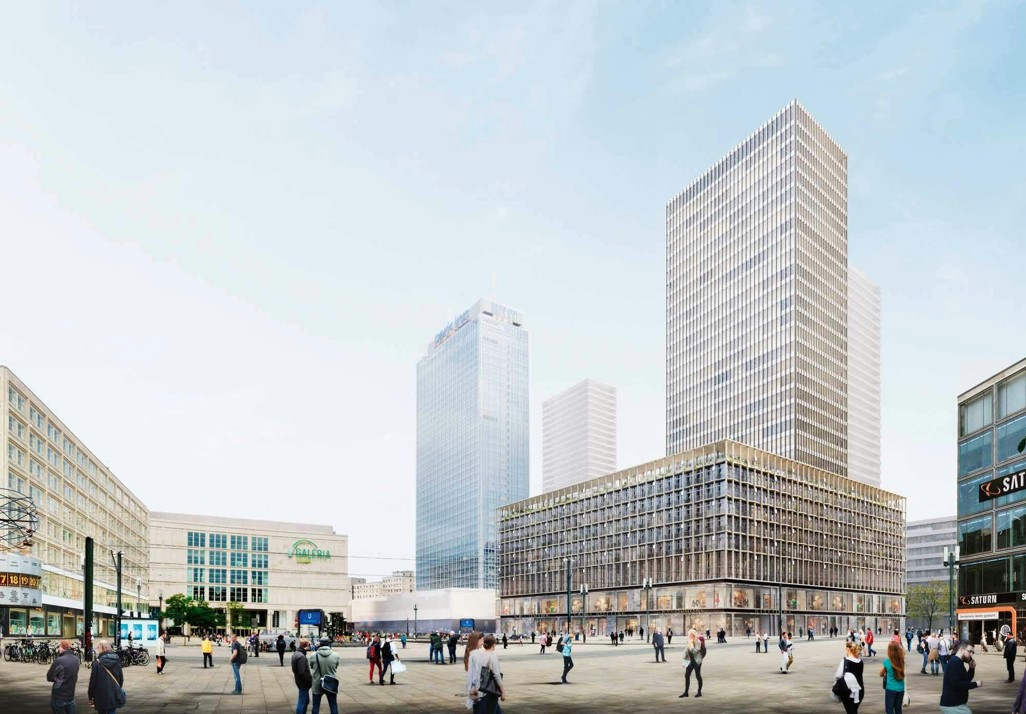 Ein 2. Preis : Hochhaus am Alexanderplatz Baufeld D3 in Berlin ...