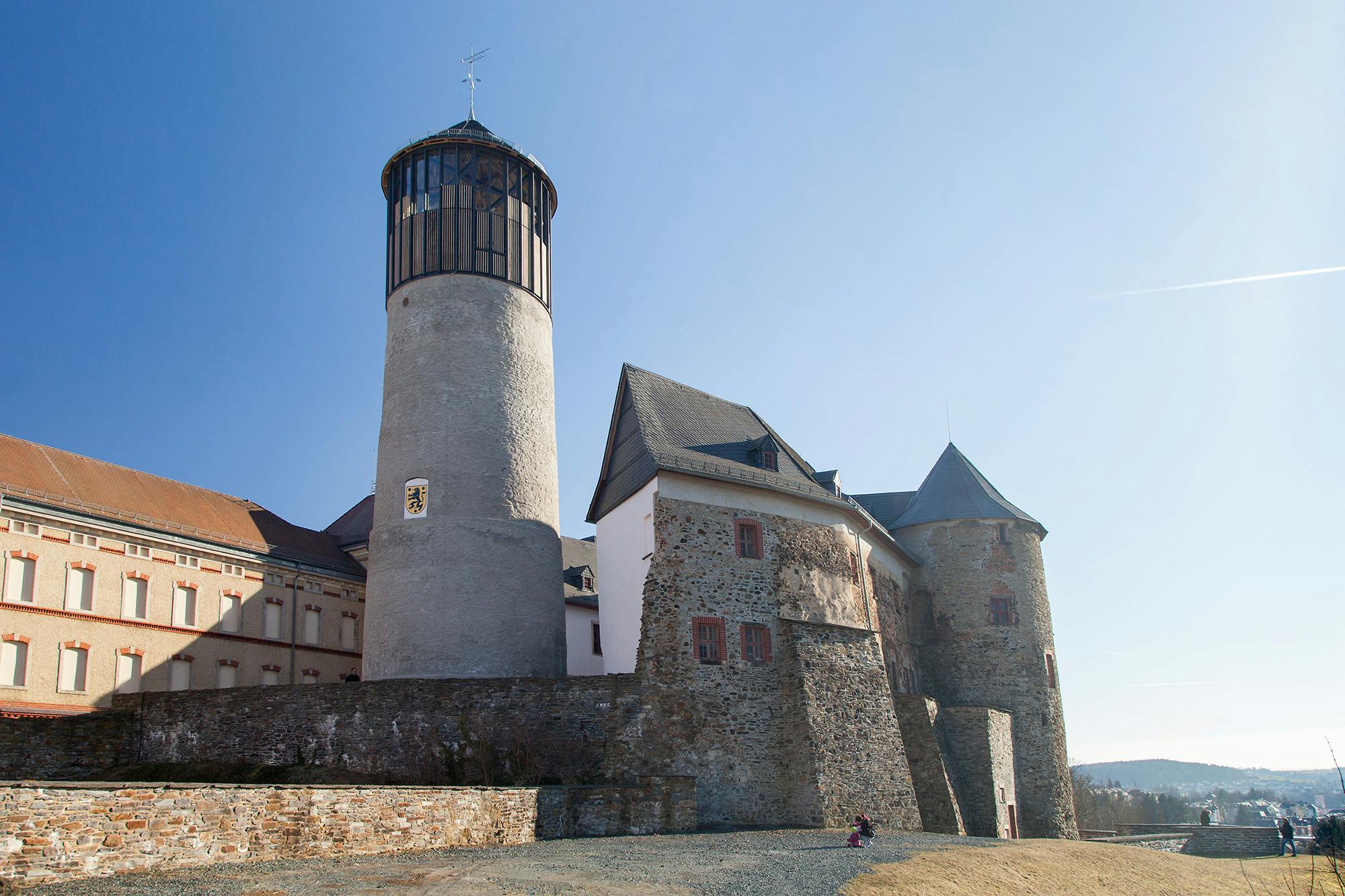 Bergfried Schloss Voigtsberg