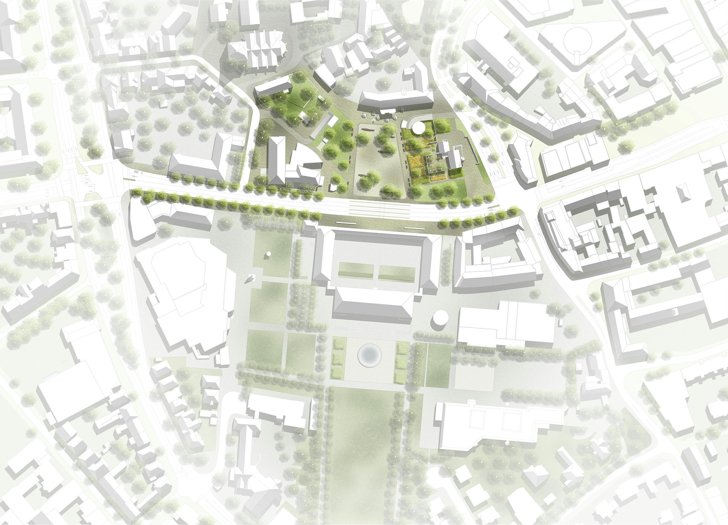 Freiraumplanung Ledenhof / Neuer Graben in Osnabrück - competitionline