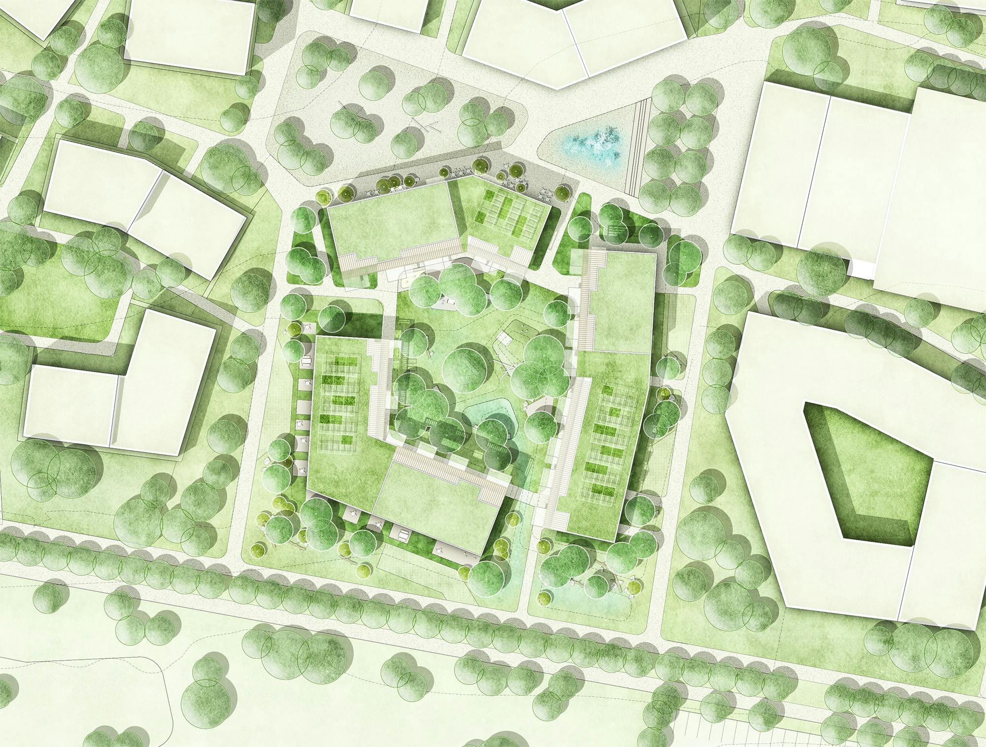 Ein 2. Preis : Klimaquartier Schweinfurt - Modellvorhaben Klimaanpassung im Wohnungsbau ...