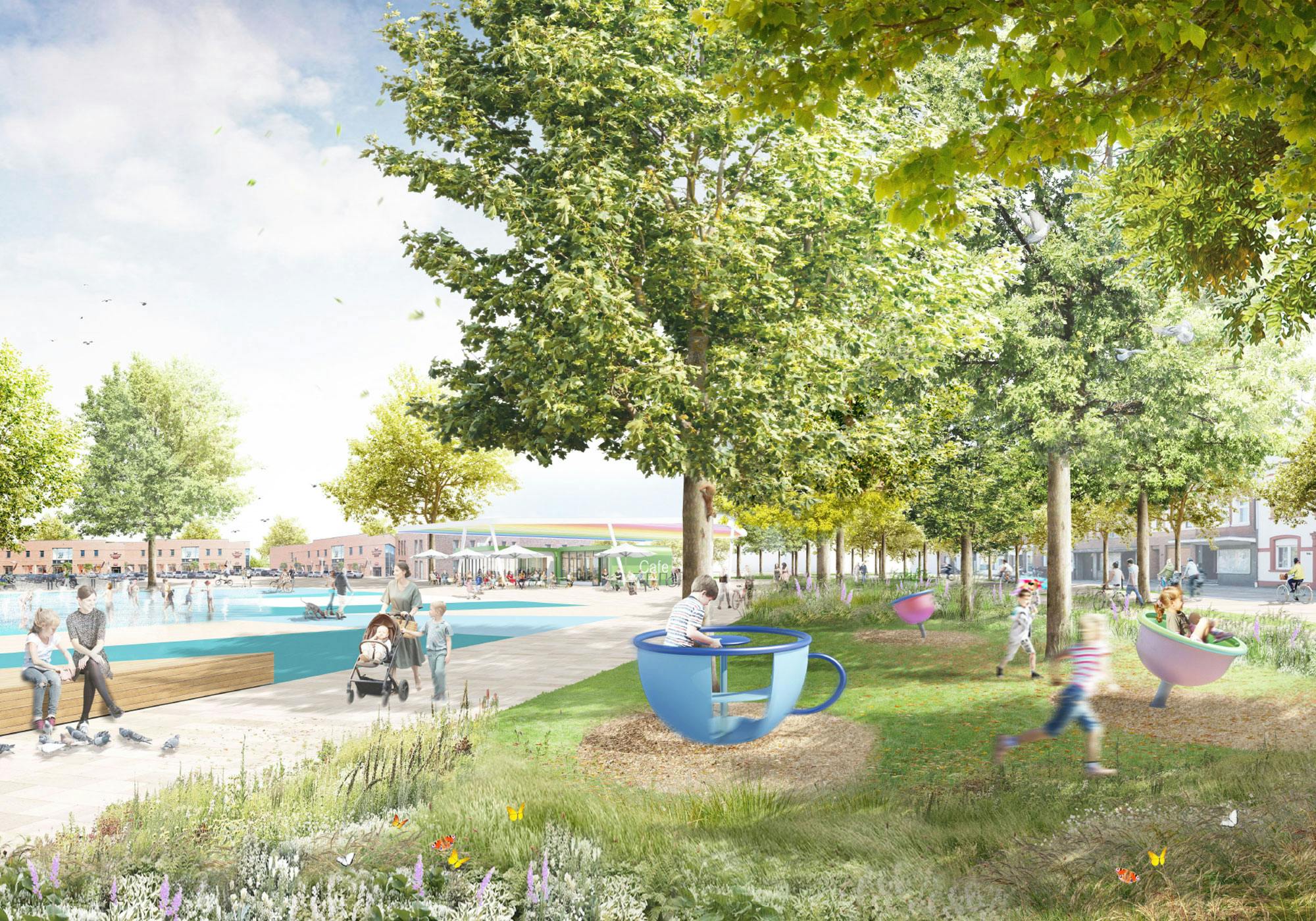 Anerkennung : Neugestaltung Dr.-Paul-Rosenbaum-Platz in Ahlen ...