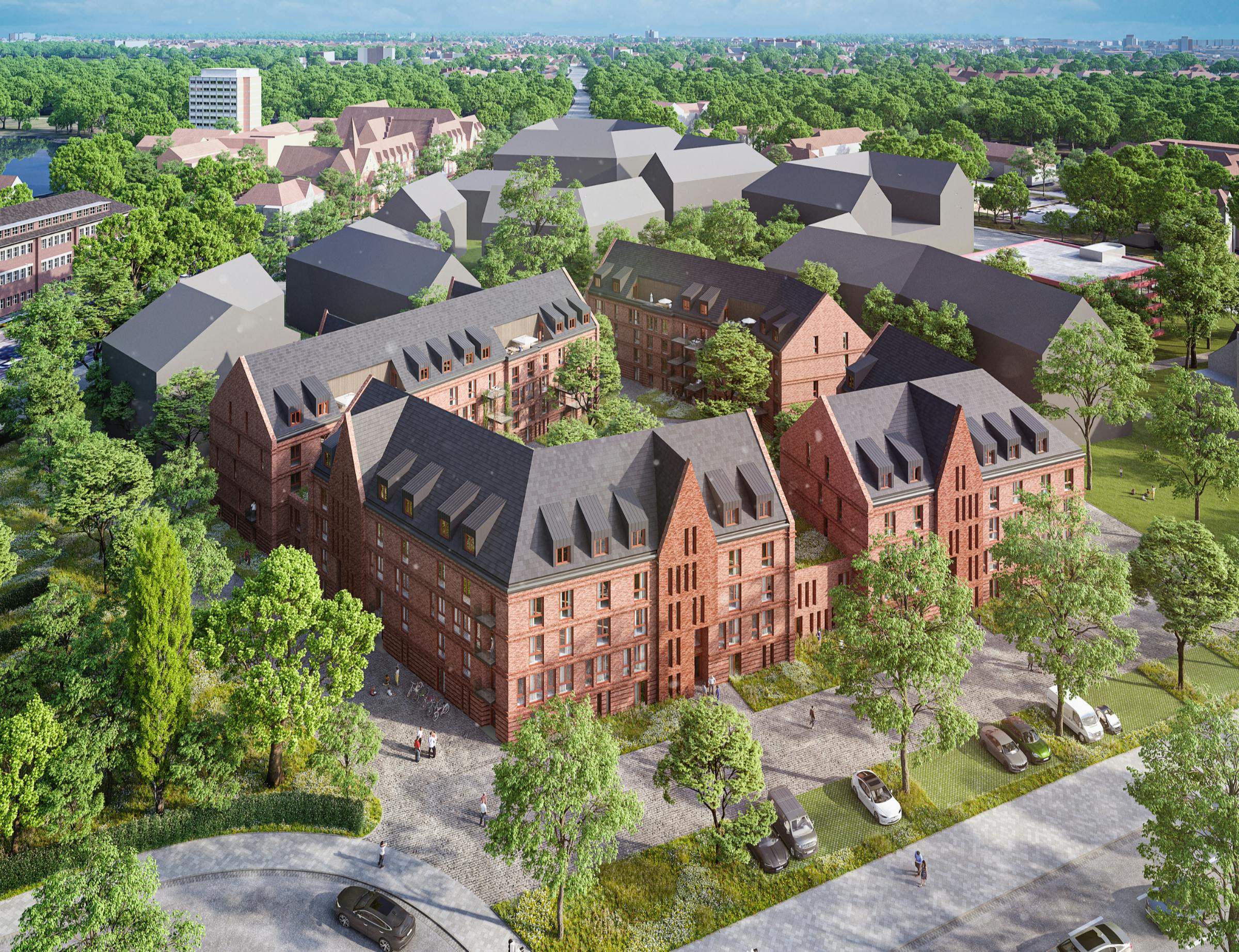 1. Preis : Grünes Viertel Stephansstift in Hannover - competitionline