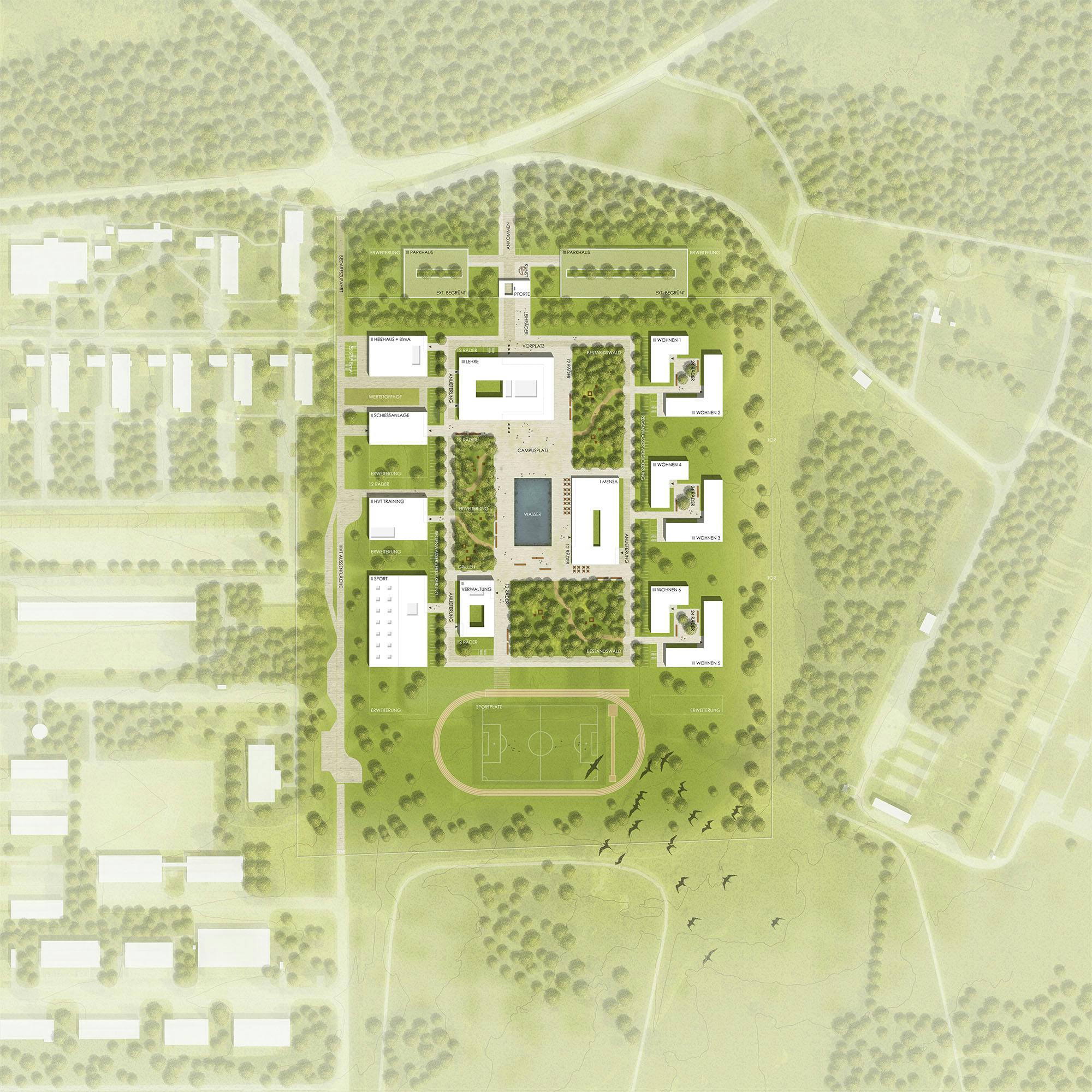 2. Preis : Neubau Generalzolldirektion (GZD) - Bildungs- und ...