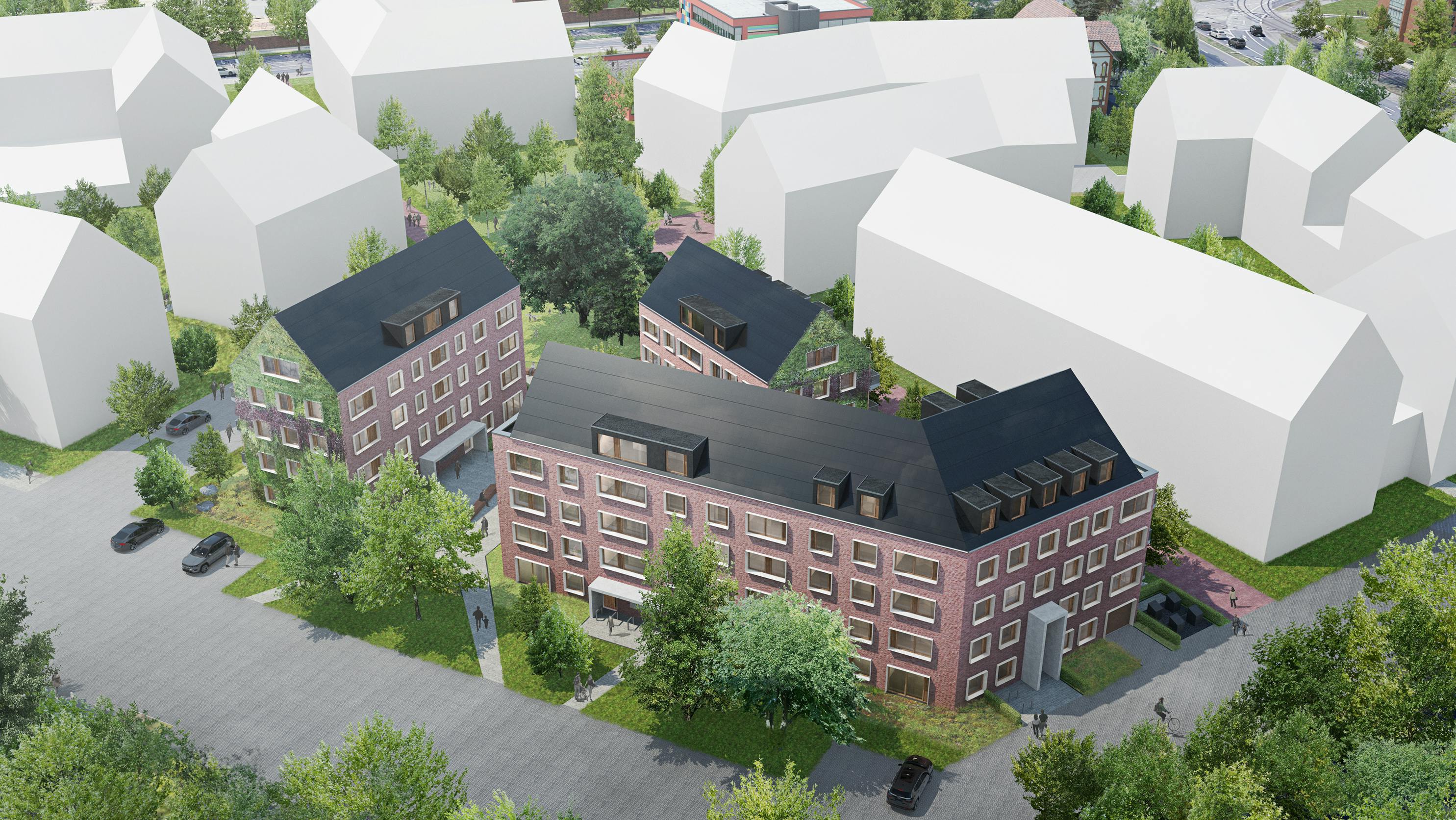 3. Preis : Grünes Viertel Stephansstift in Hannover - competitionline