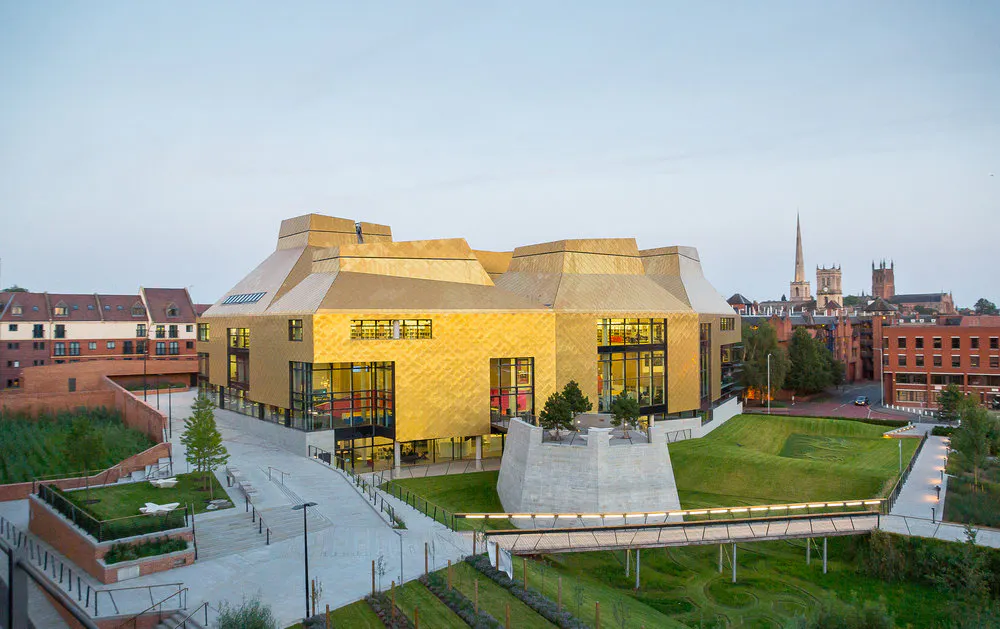 The Hive Worcester Library Landscape