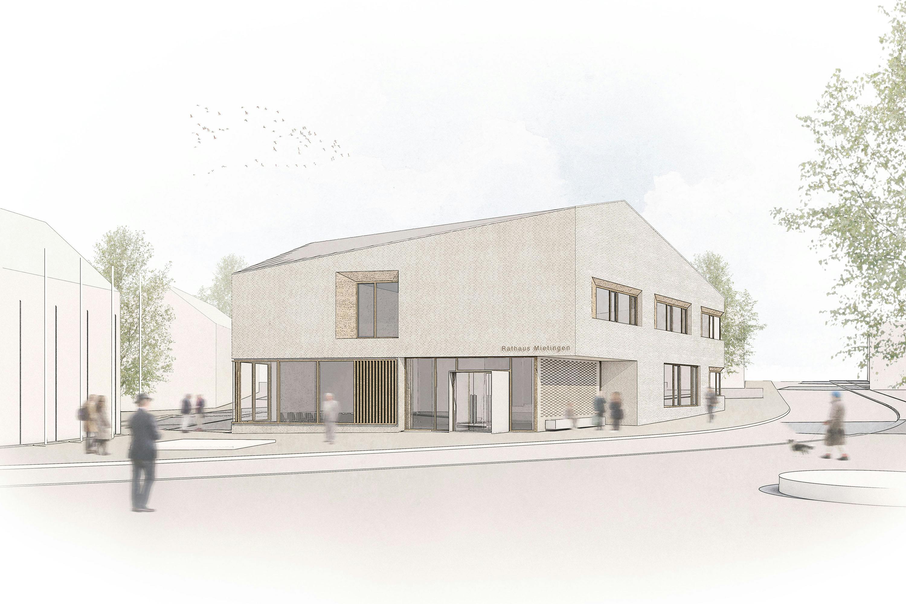 „Neue Ortsmitte“ - Neubau Rathaus und städtebauliche Neuordnung der ...