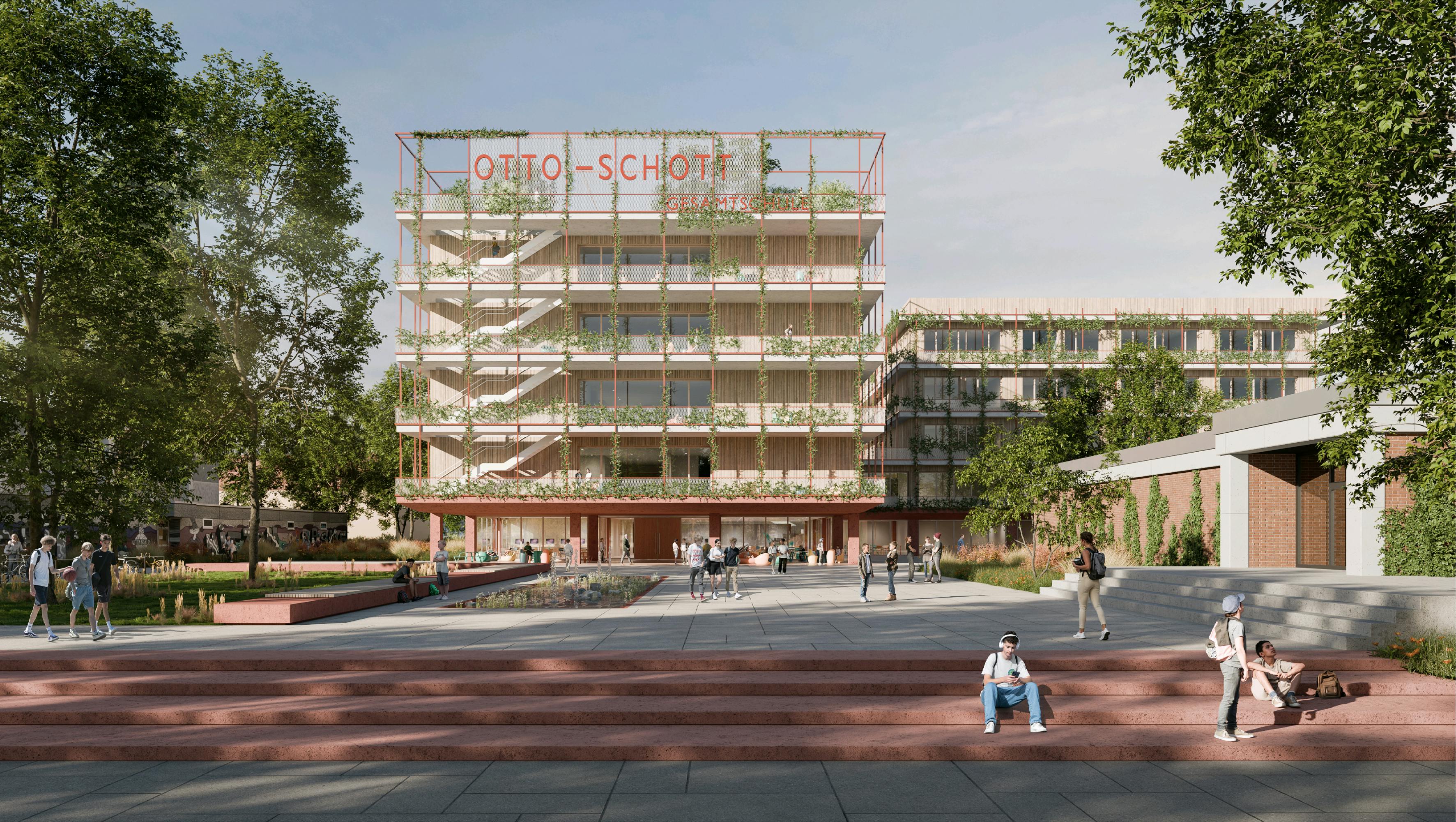 Neubau Otto-Schott-Gesamtschule in Witten - competitionline