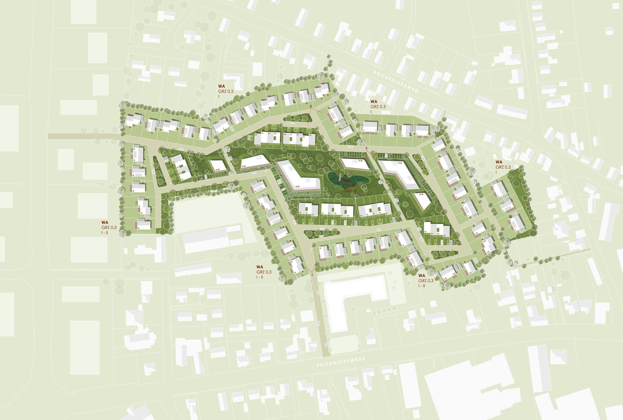 Friedrichswerk - städtebauliches Entwicklungskonzept in Lohe-Rickelshof ...