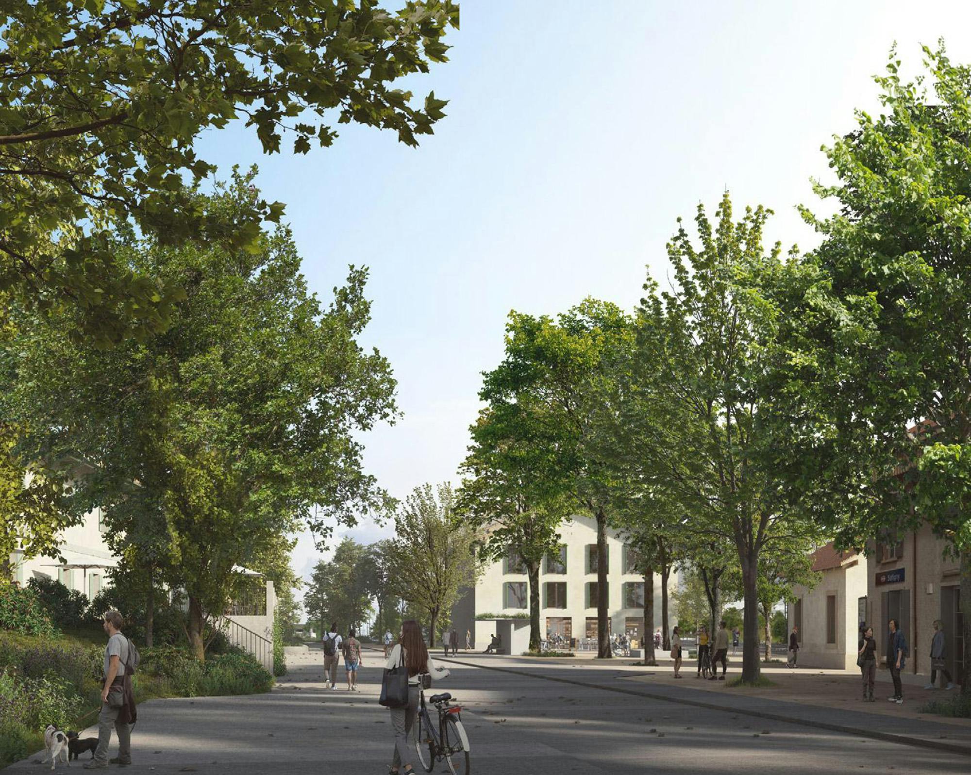 Quartierentwicklung Bahnhof Satigny (CH) - competitionline