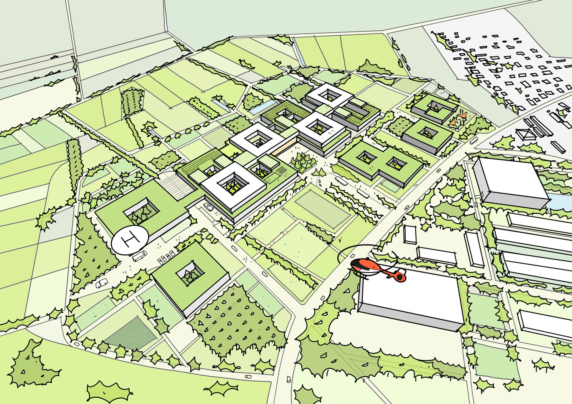 Anerkennung : Neubau Ortenau Klinikum am Standort Offenburg - competitionline