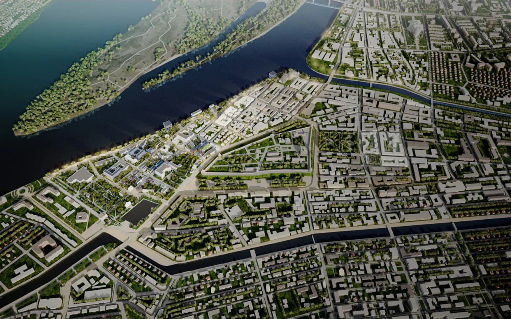 Development of a master plan for the Astrakhan agglomeration (RU ...