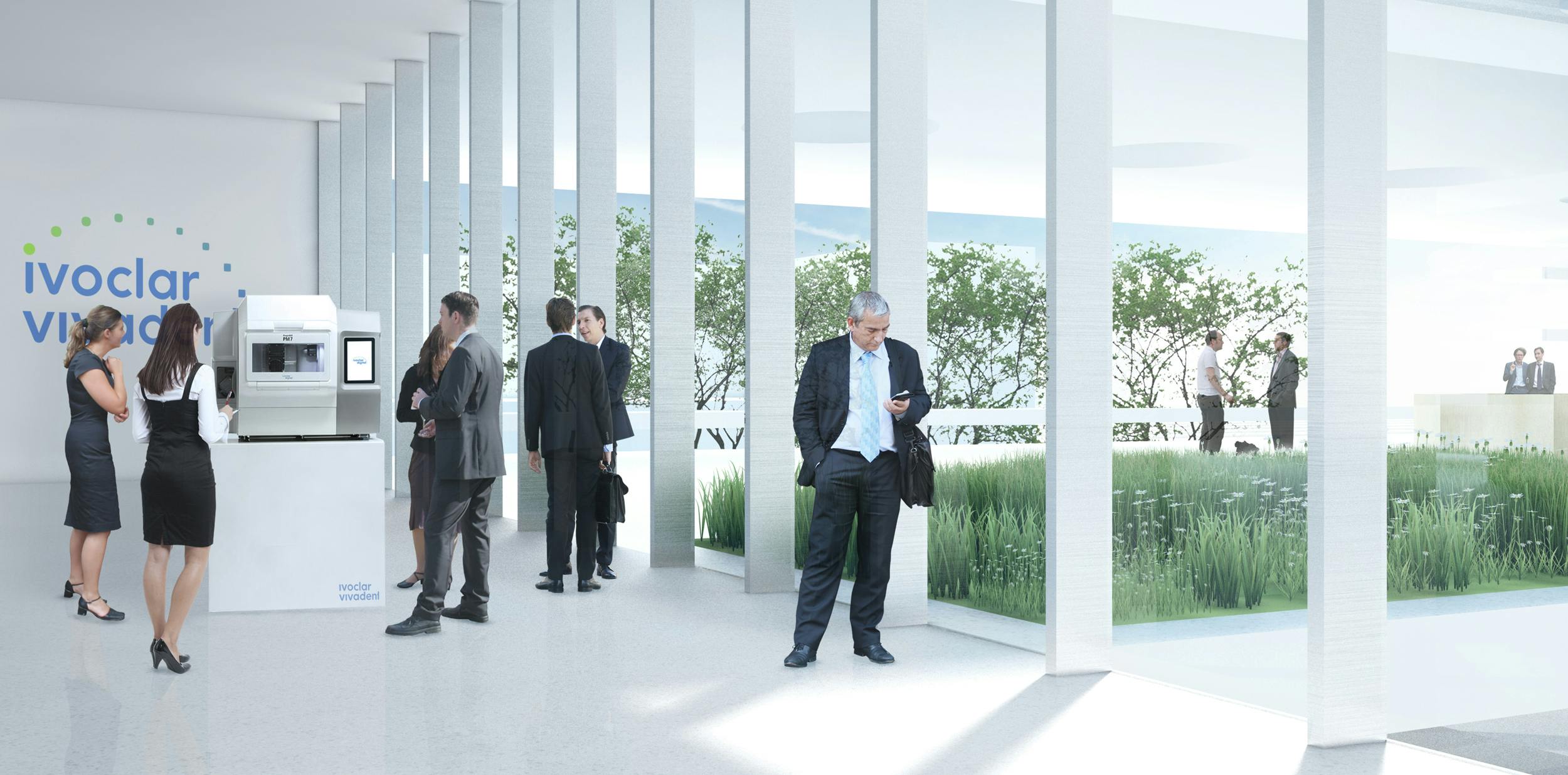 1. Rang : Neubau Firmenzentrale Ivoclar Vivadent AG Standort Schaan - competitionline