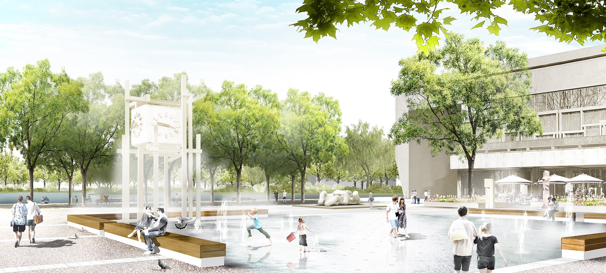 1. Preis : Freiraumplanerische Entwicklung Stadtmitte Marl ...