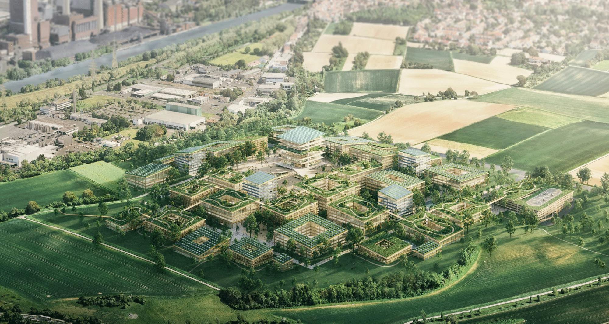 2. Preis : Neuer internationaler Campus für Künstliche Intelligenz - IPAI Hauptstandort ...