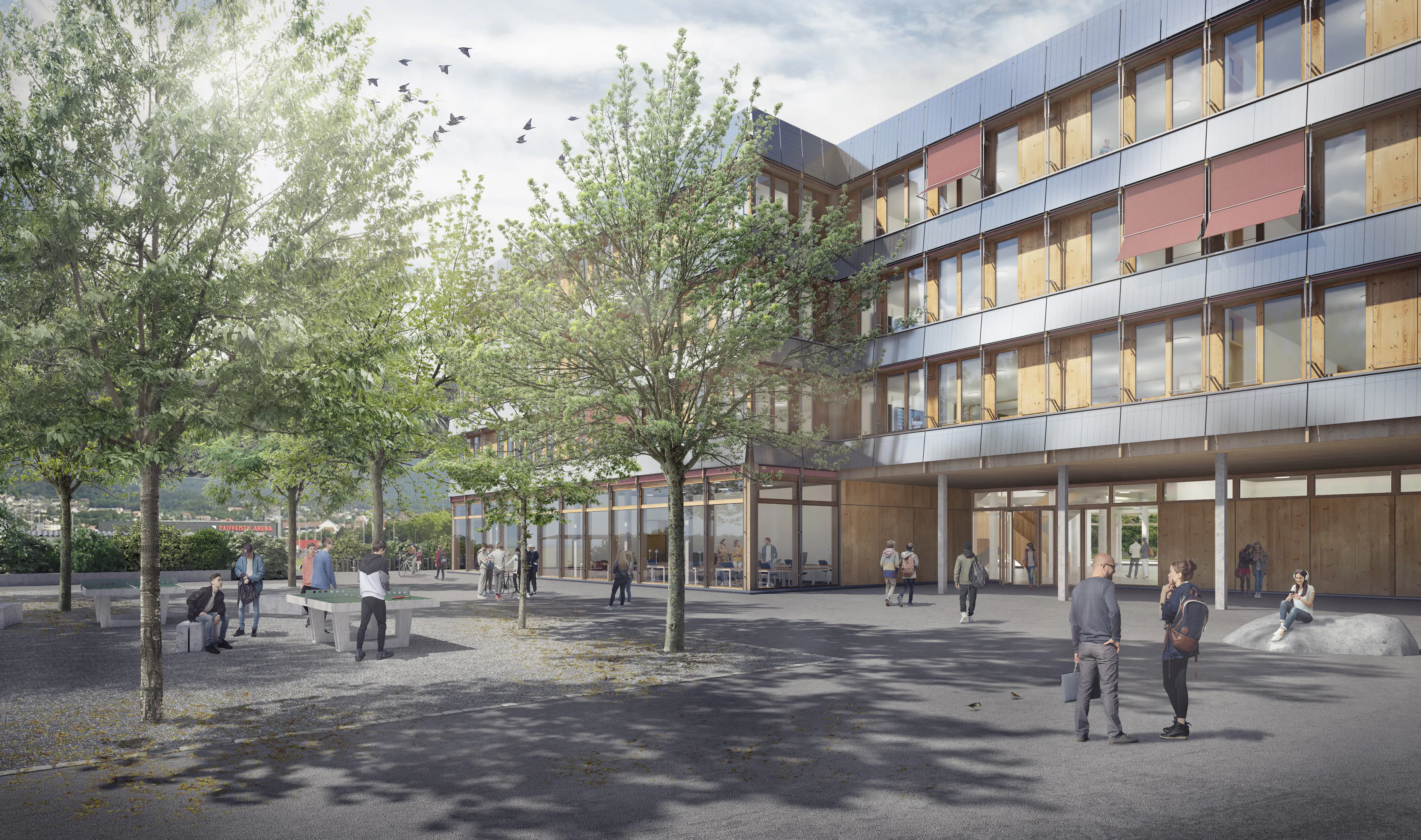 4. Rang : Neubau Kreisschule Untergäu in Hägendorf (CH) - competitionline
