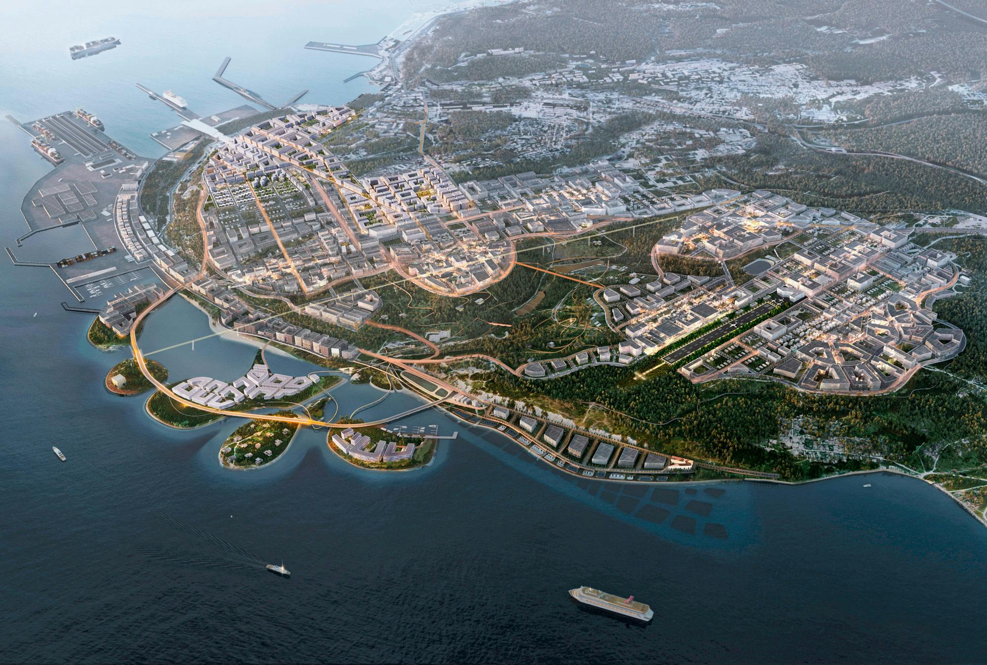 5. Preis : Ecopolis - concept for a new city in the Sakhalin Region (RU ...