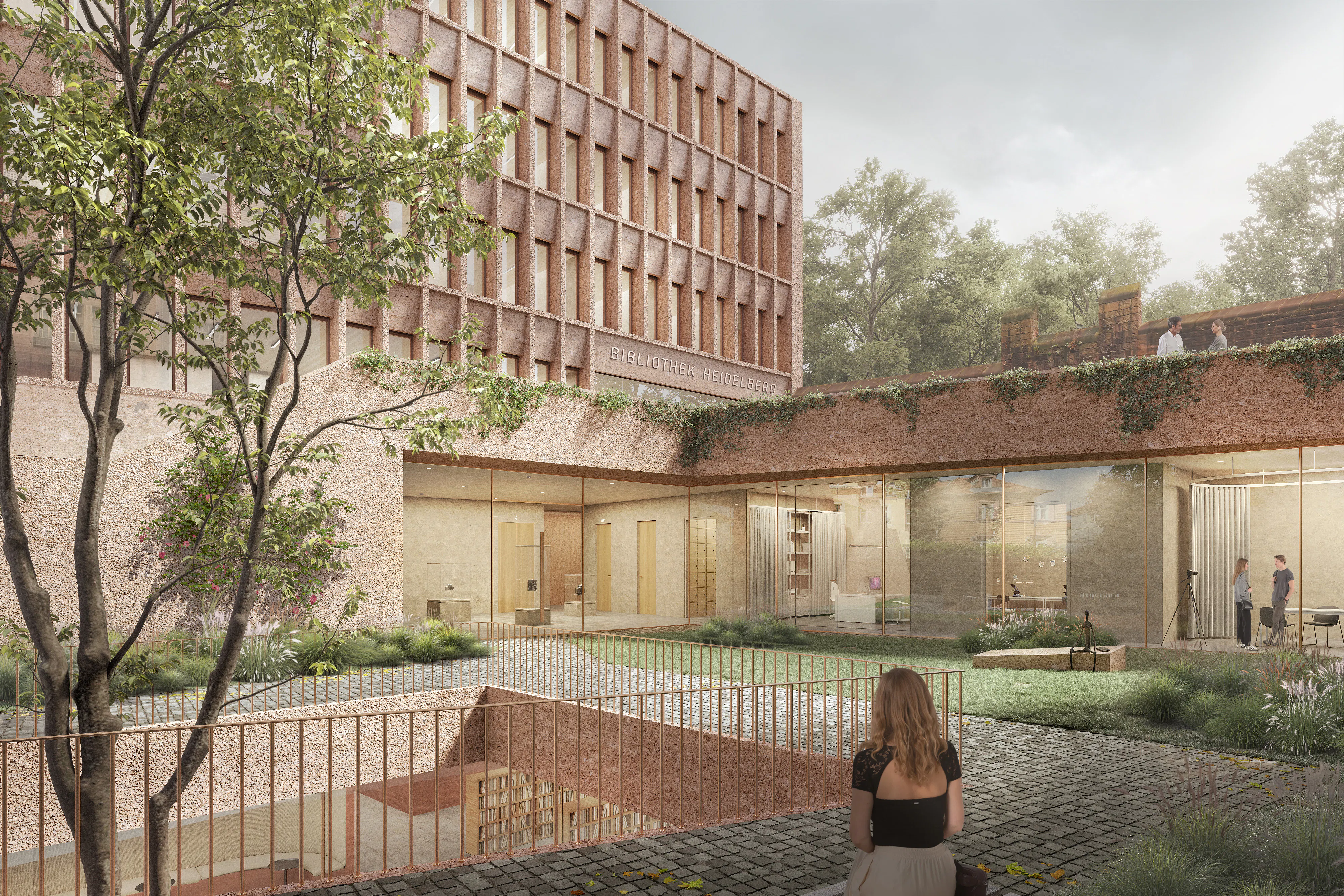Neubau Bibliotheks- und Institutsgebäude der Universität Heidelberg ...