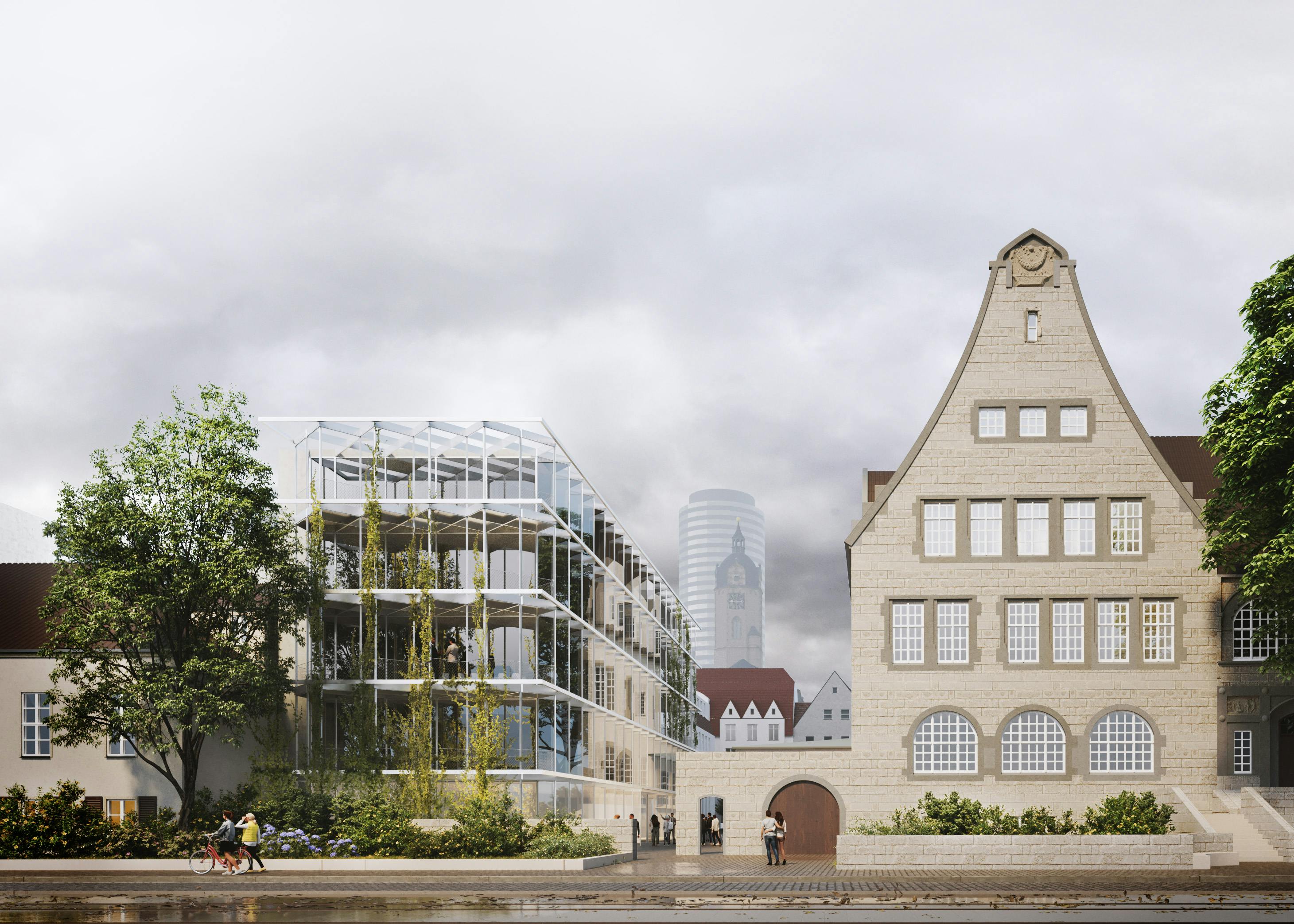 3. Preis : Neubau Kommunikationszentrum FORUM Friedrich-Schiller ...