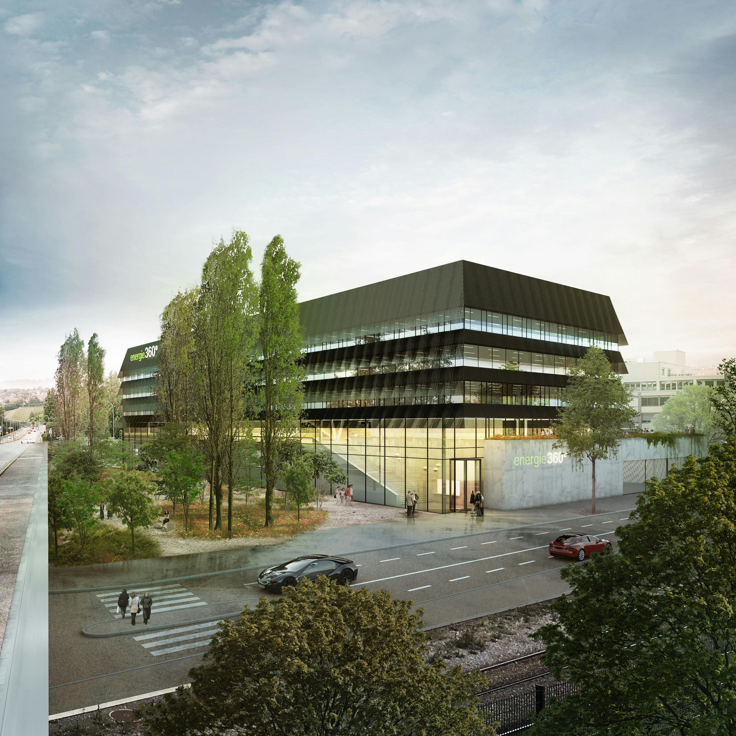 Finalist : Erweiterung Hauptsitz Energie 360° in Zürich - competitionline