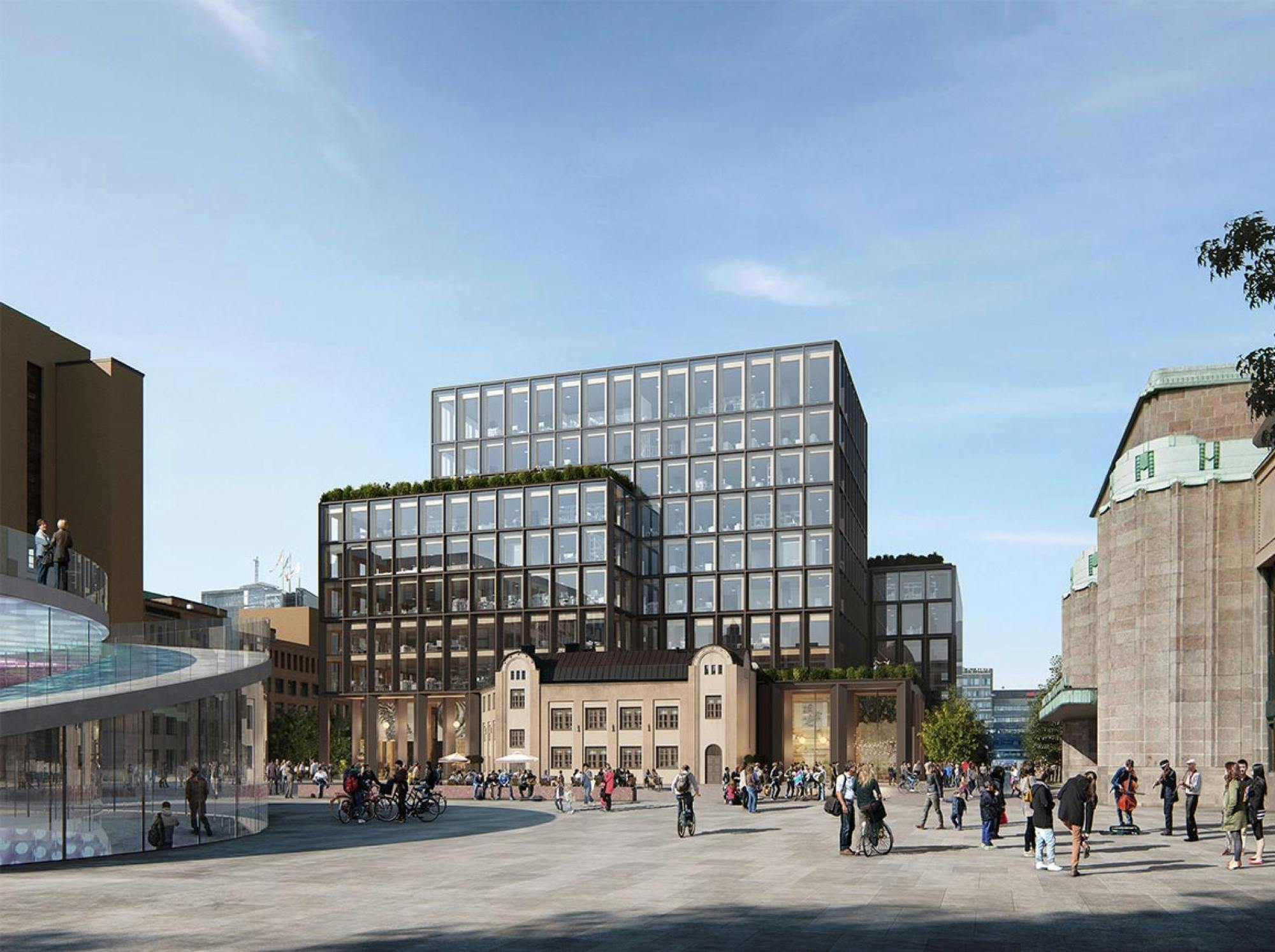 Finalist : New Eliel - Elielinaukio Square and Asema-aukio Square area ...