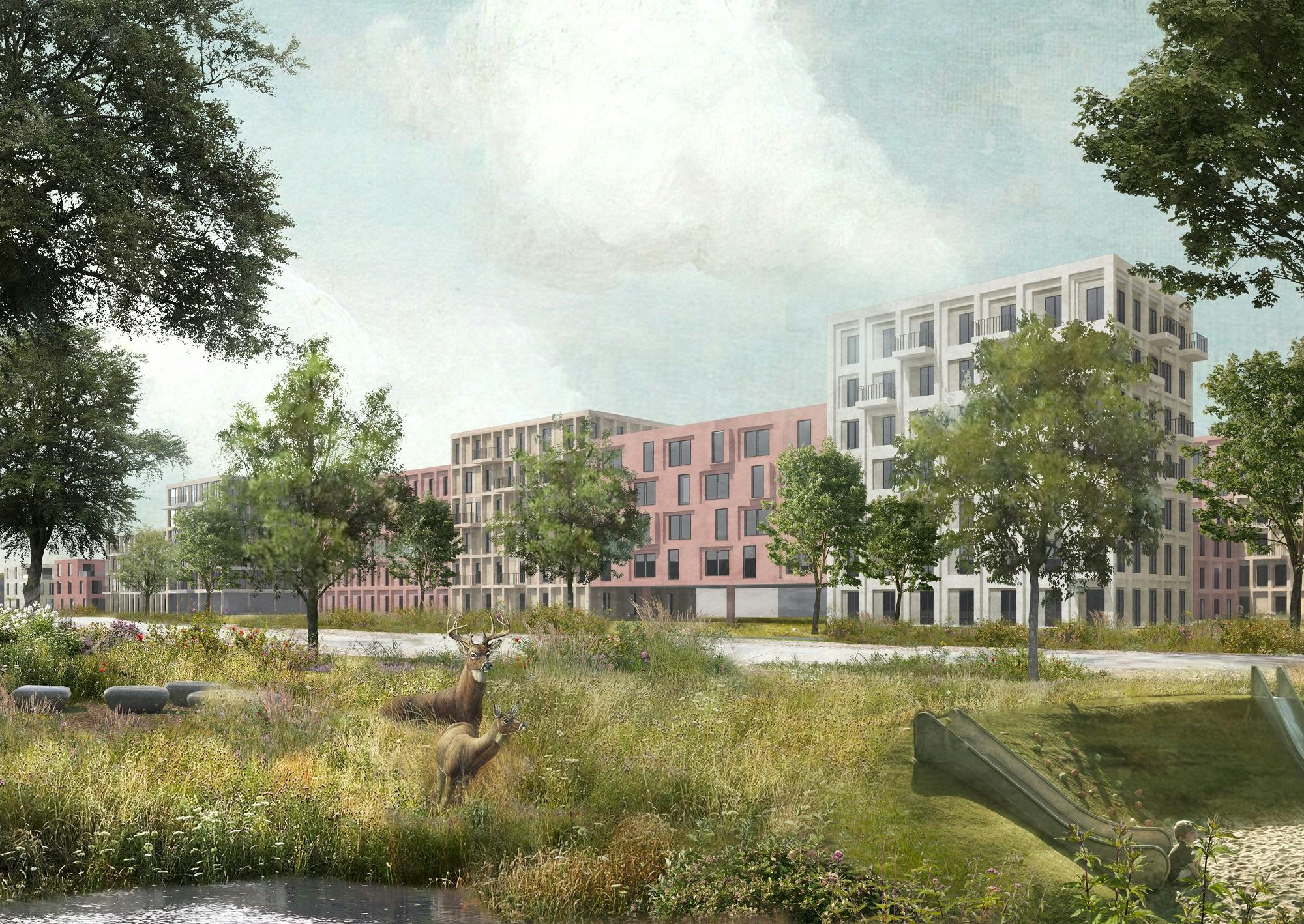 Teilnahme : Messestadt Riem 5. Bauabschnitt in München - competitionline